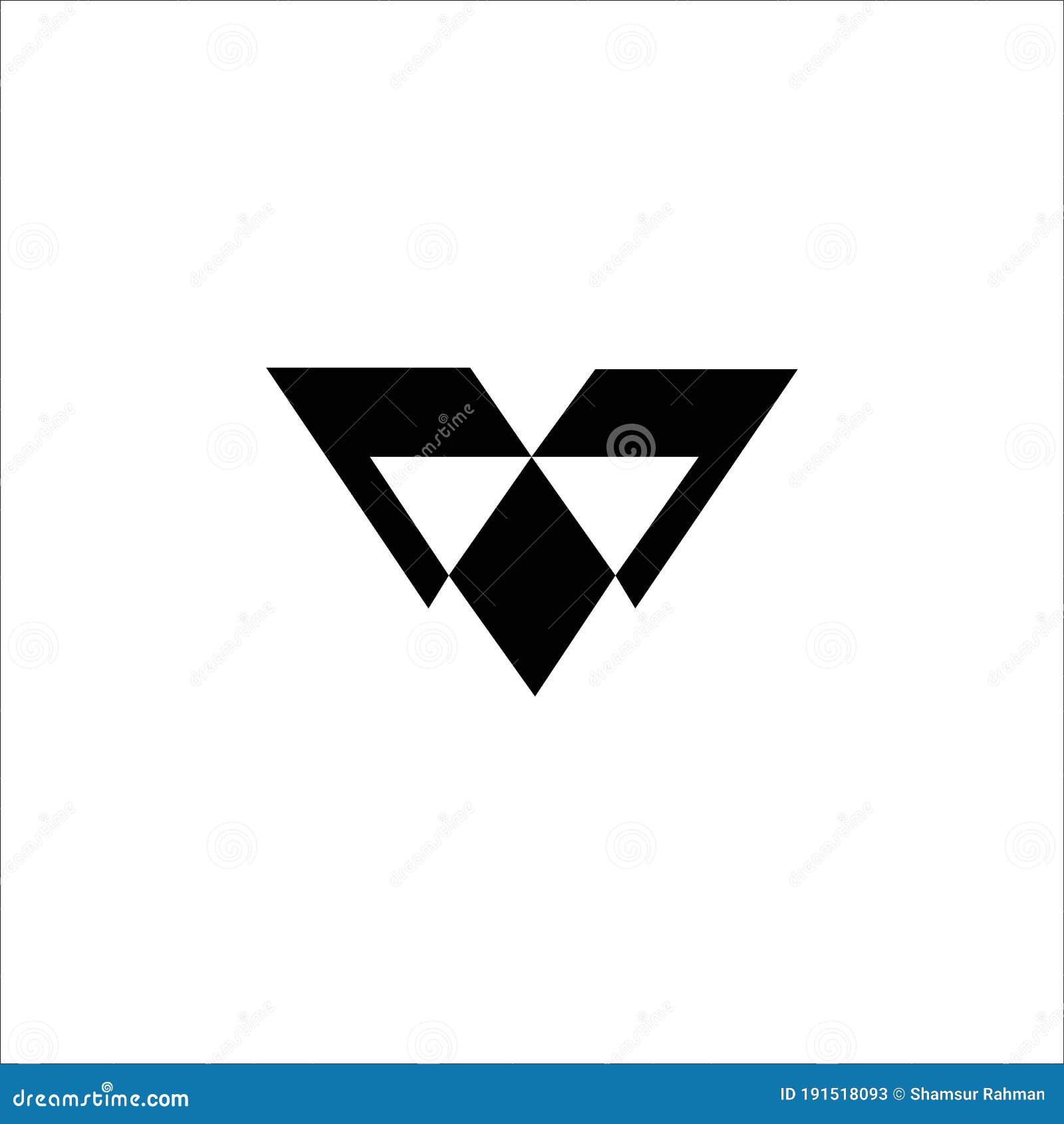 Initial Letter V Logo or Vv Logo Vector Design Template Stock Vector ...