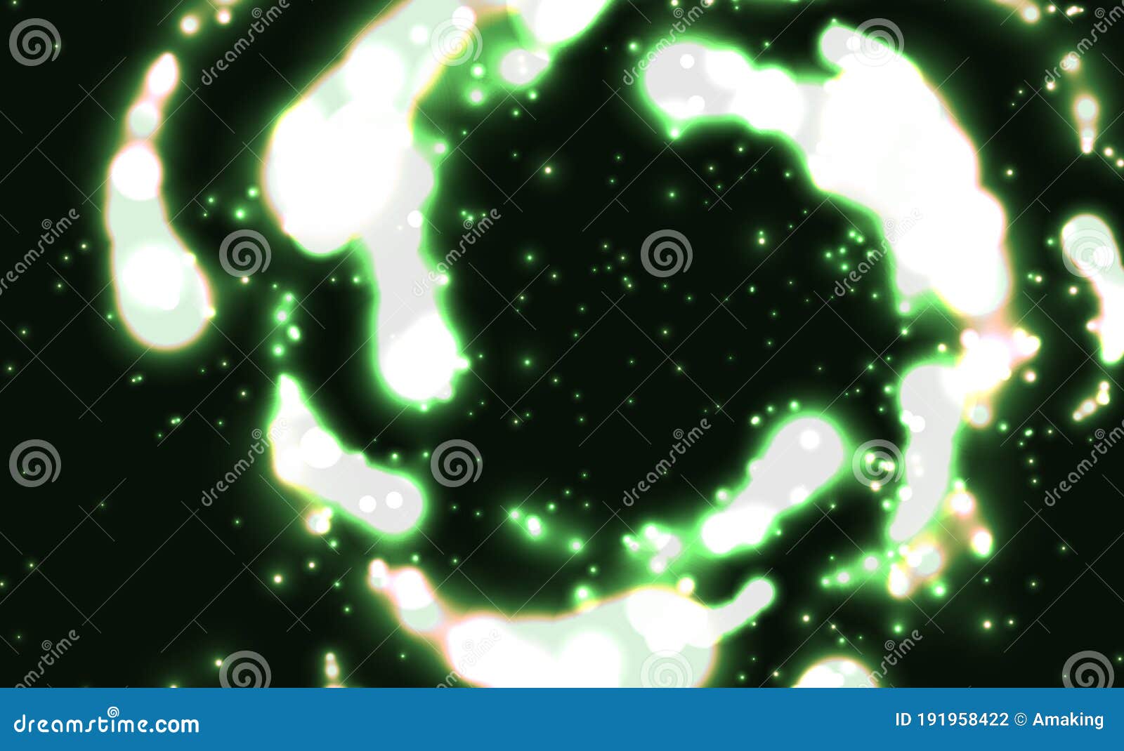 Abstract Digital Flare Frame. Stock Vector - Illustration of business ...