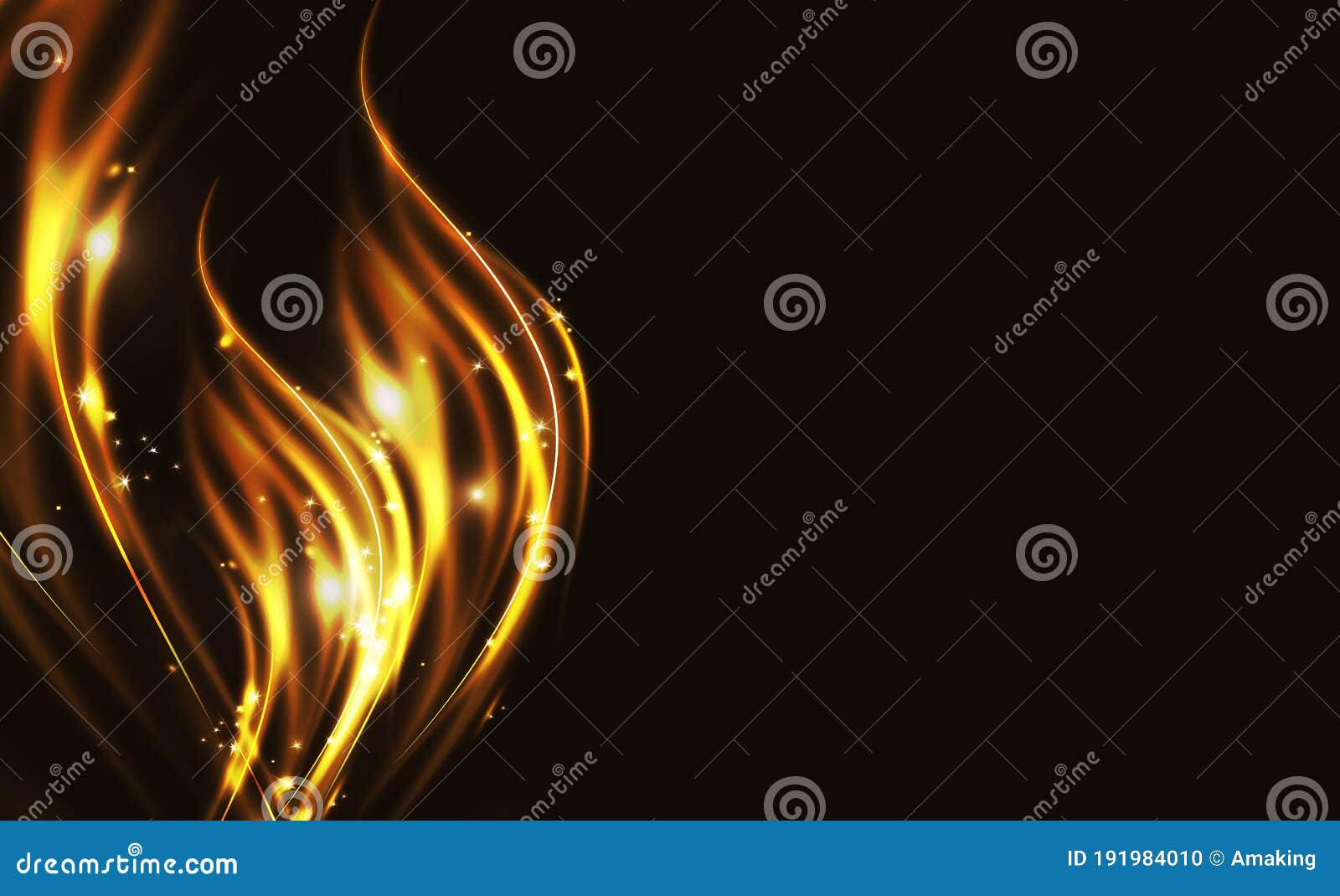 Abstract Background with Modern Line Wave Pattern. Abstract Fire Stock ...