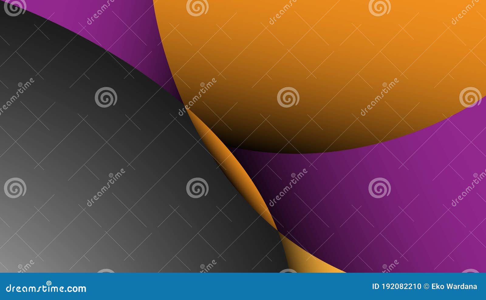Flat Colors Design Abstract Background Stock Vector - Illustration of ...