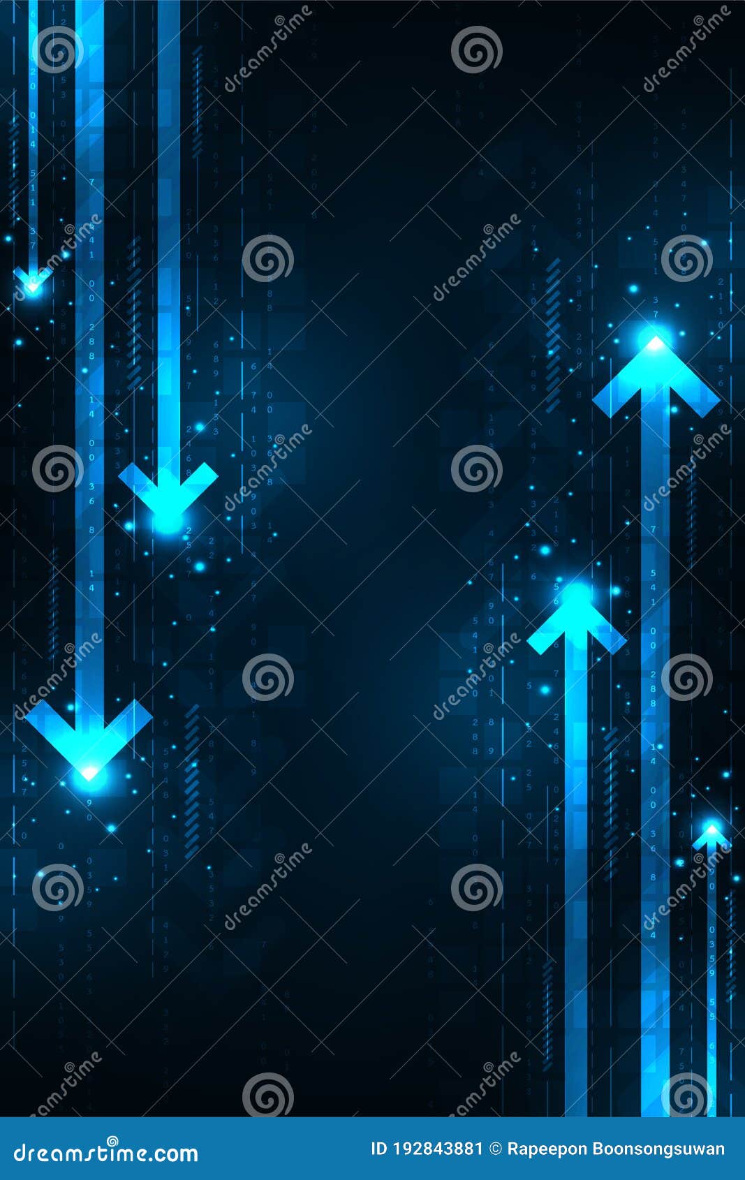 Fast Data Transmission and Communication. Stock Vector - Illustration ...