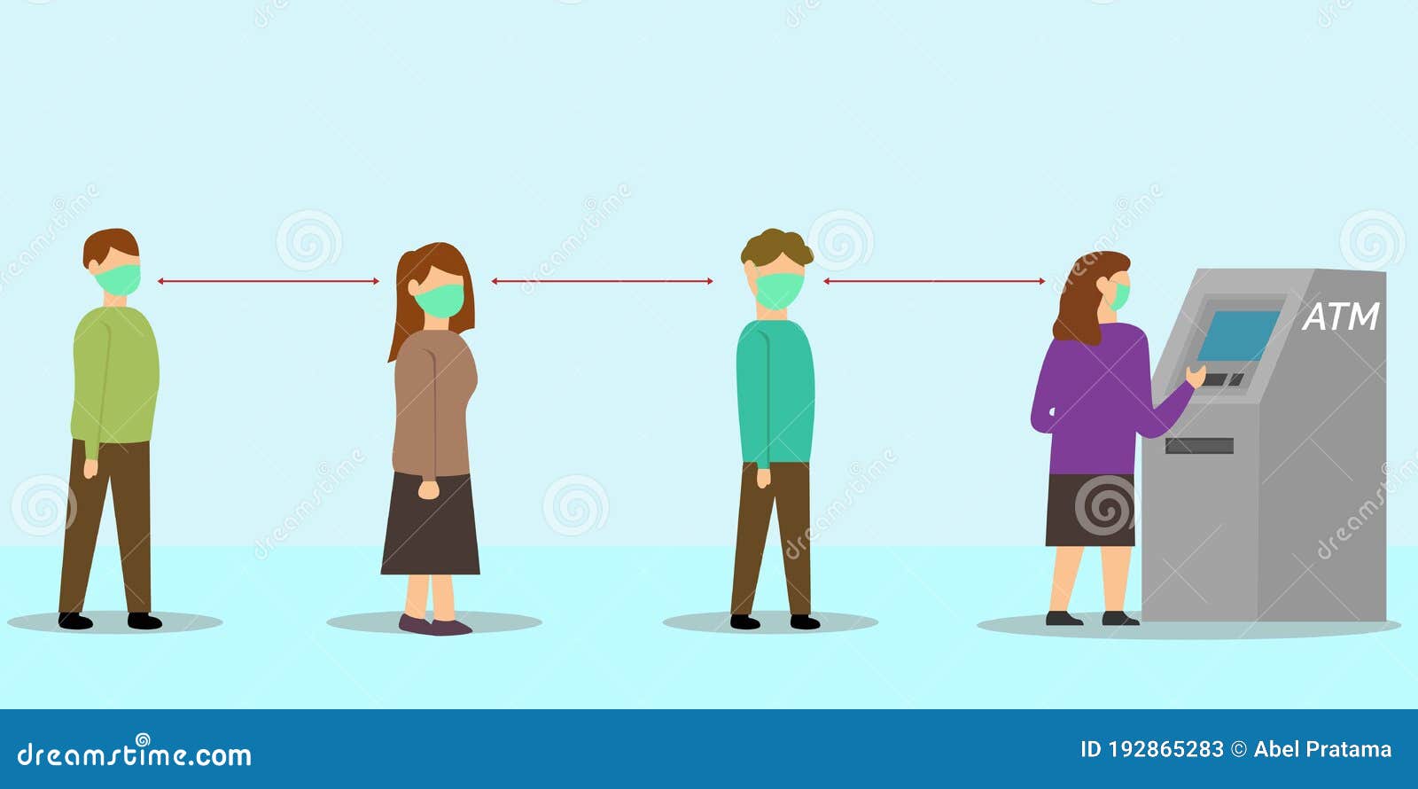 New normal activity stock vector. Illustration of normal - 192865283