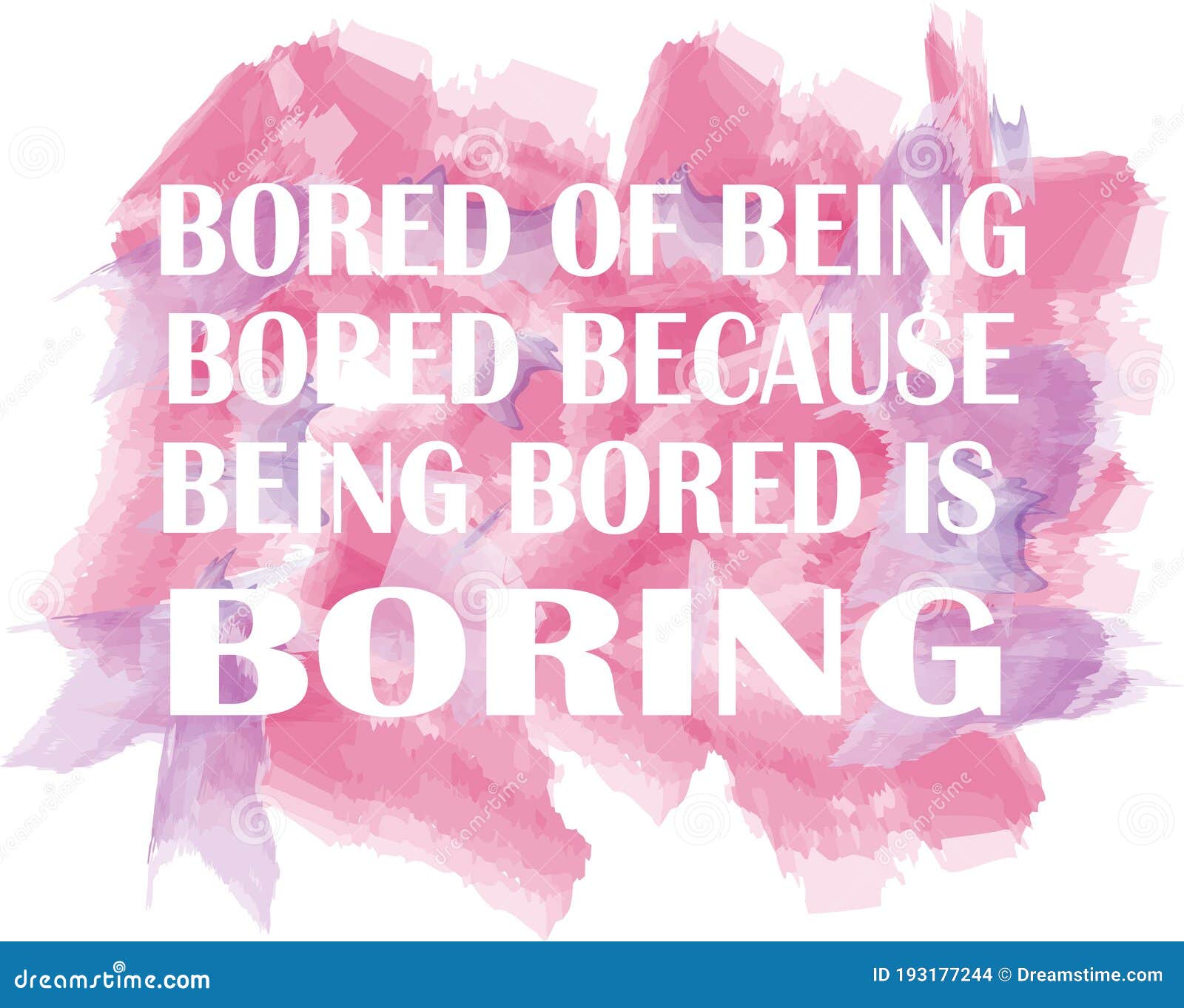 Illustration Bored of Being Bored Beacuse Being Bored is Boring Art ...