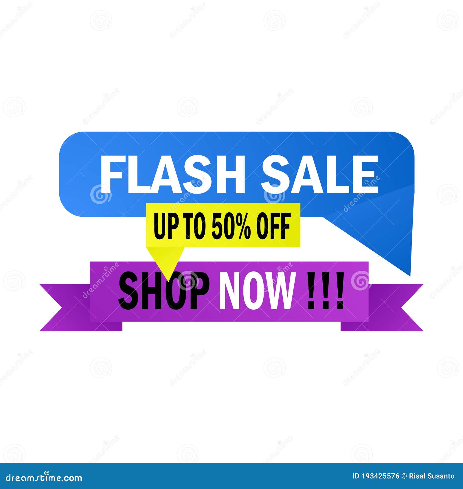 Modern Trendy Sale Banner Template Design. Stock Vector - Illustration ...
