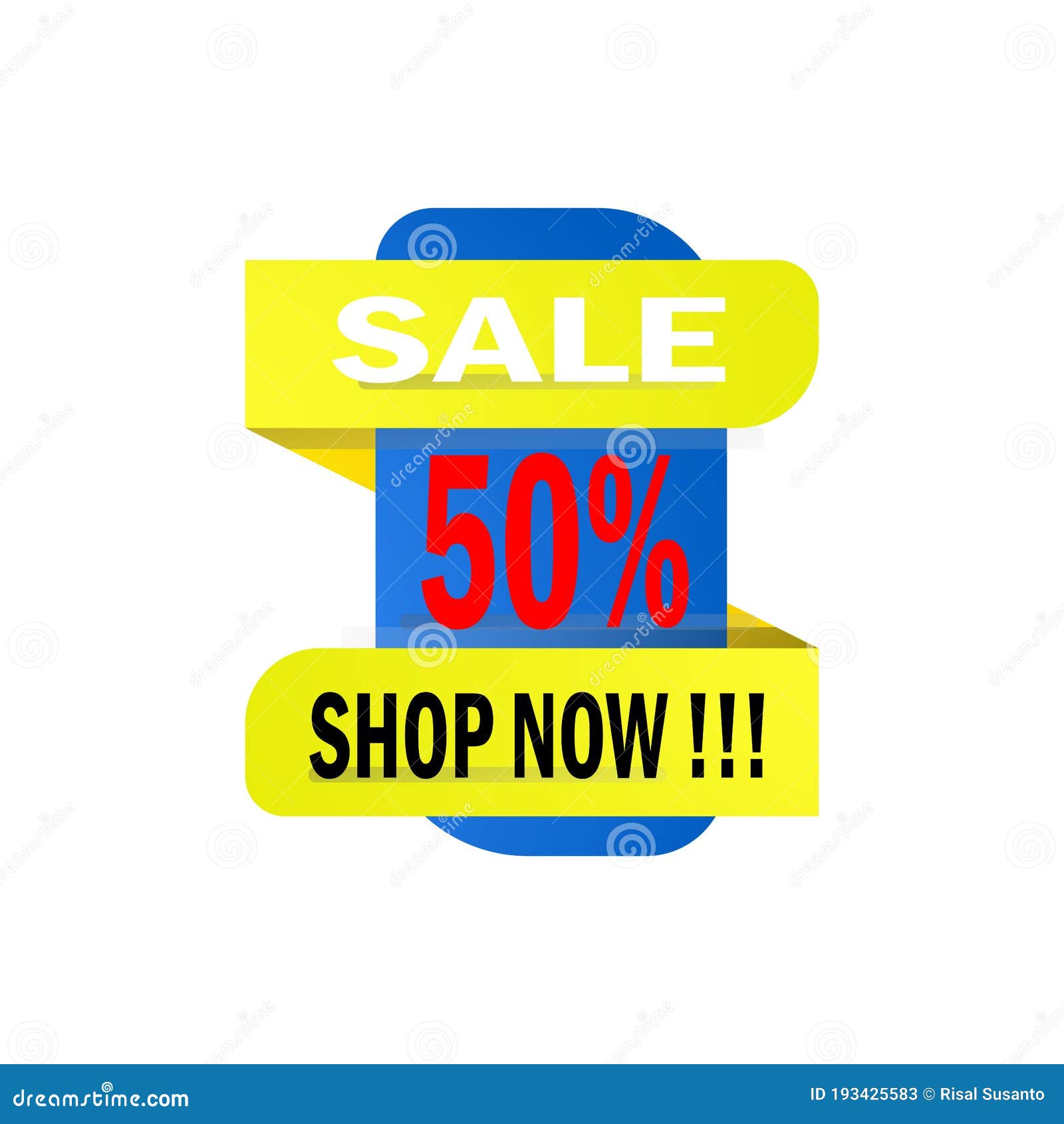 Modern Trendy Sale Banner Template Design. Stock Vector - Illustration ...