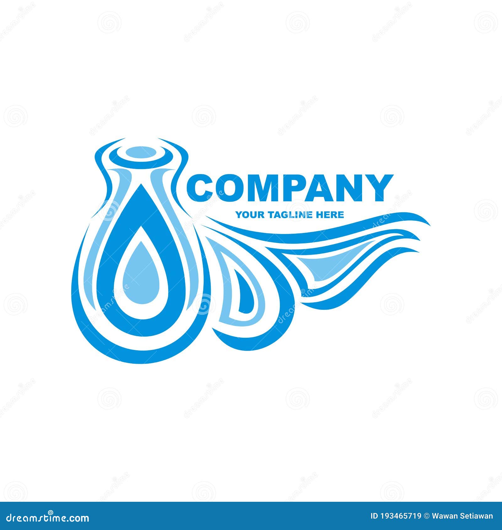 Blue Design Logo Vector - Tattoo Stock Vector - Illustration of natural ...