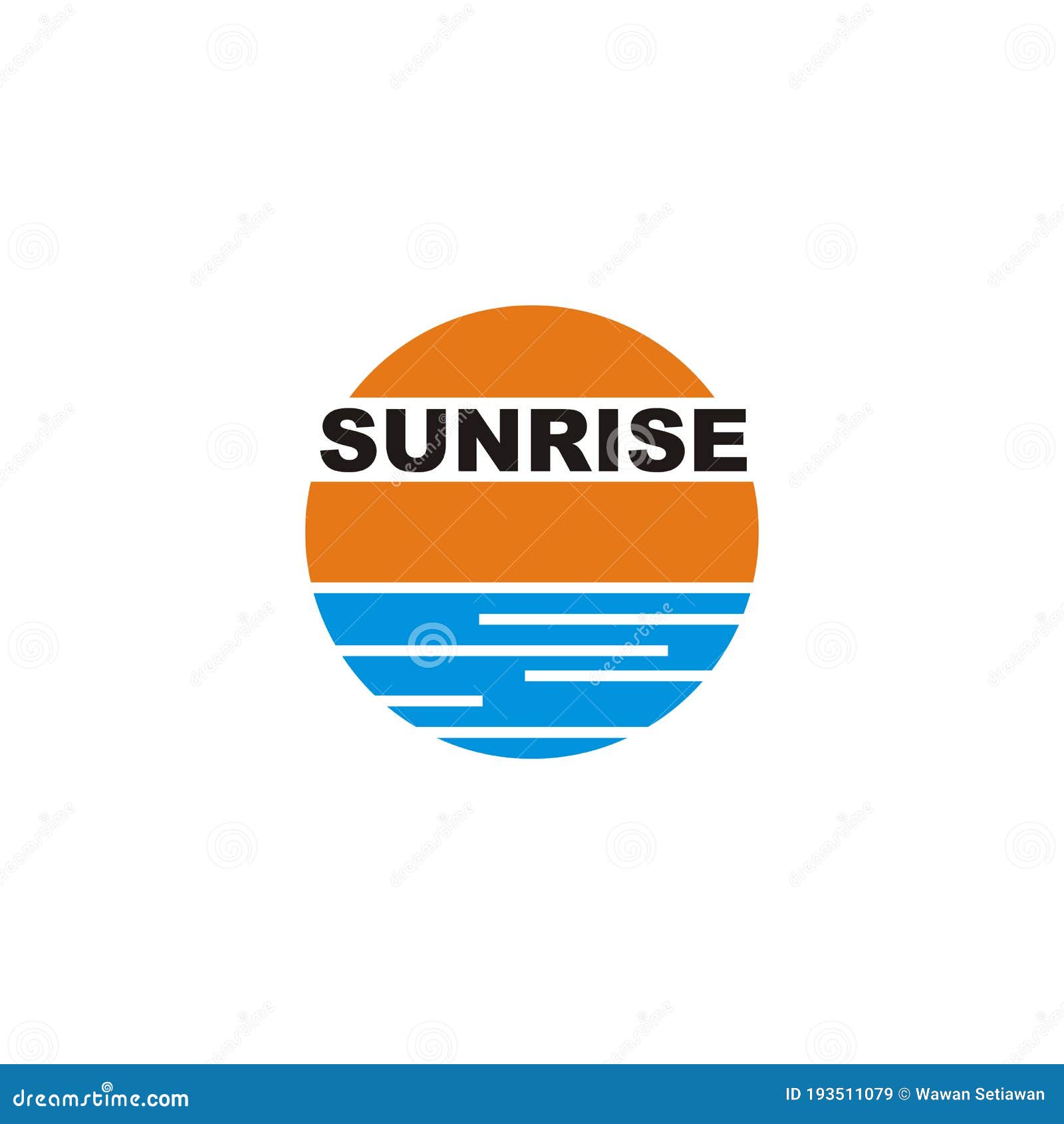 Sunrise Design Logo Vector - Illustration Stock Vector - Illustration ...