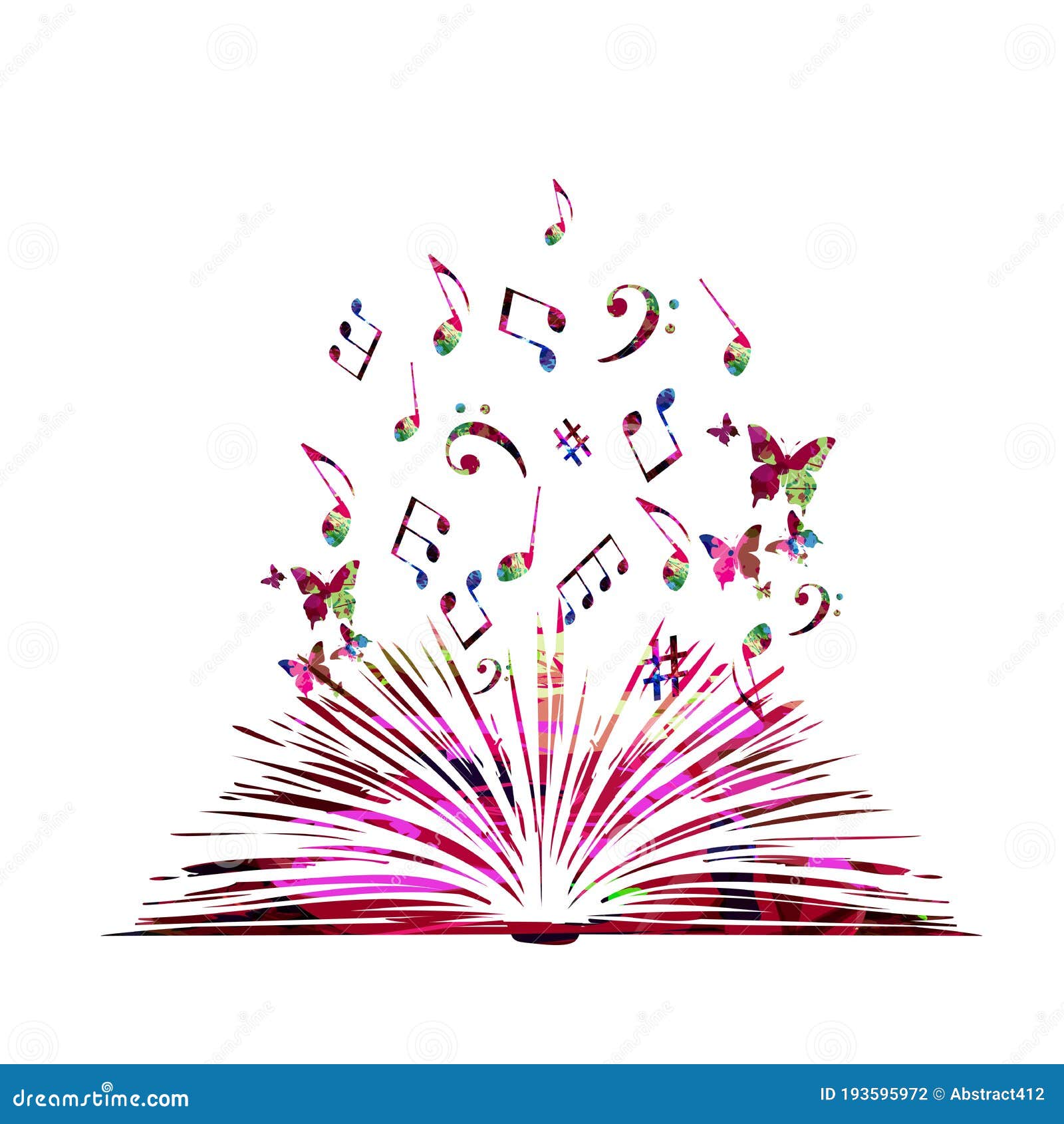 Colorful Open Book With Happy People Logo Design Vector Illustration ...