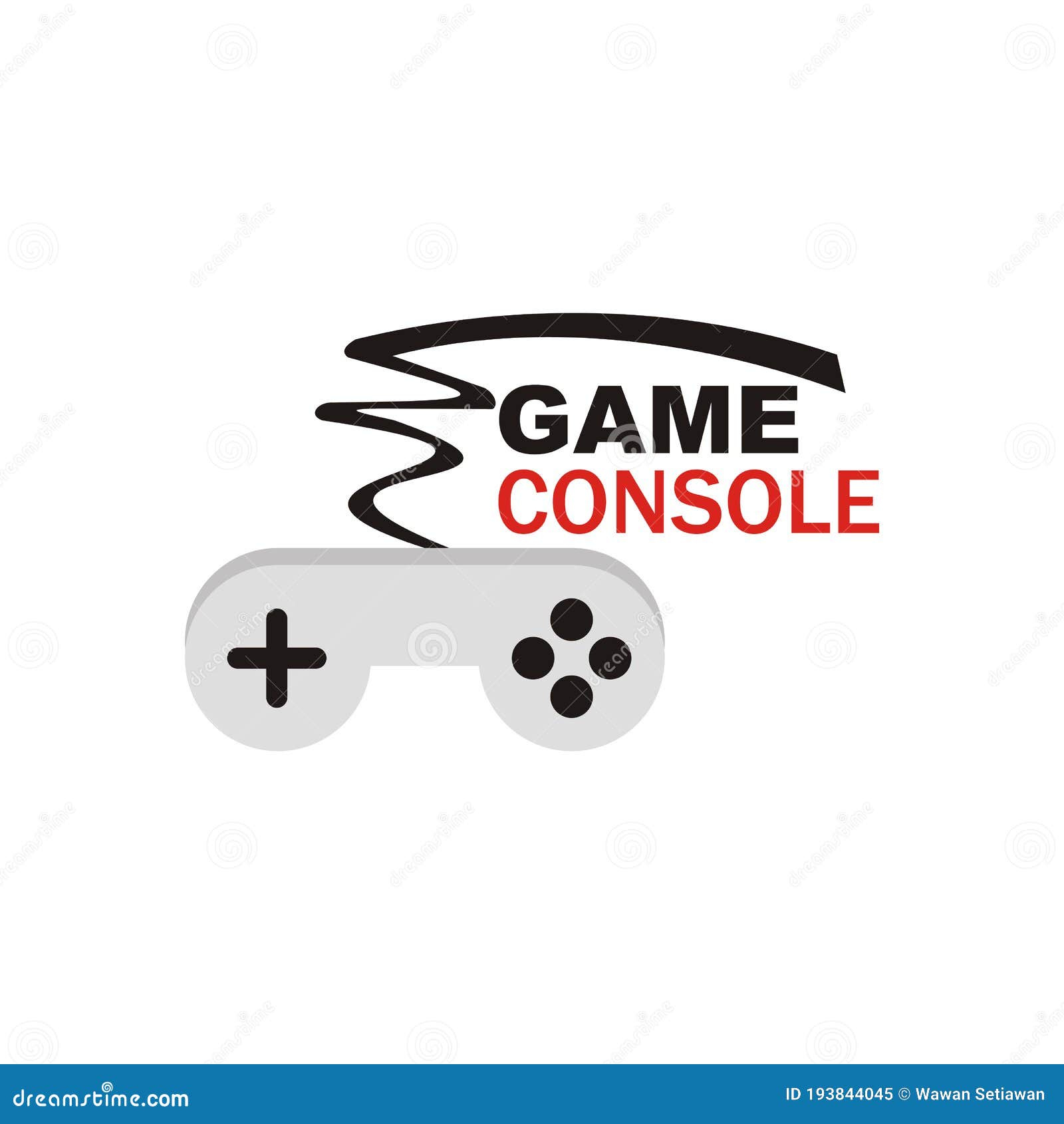 Game Joystick Design Logo Vector - Icon Stock Vector - Illustration of ...