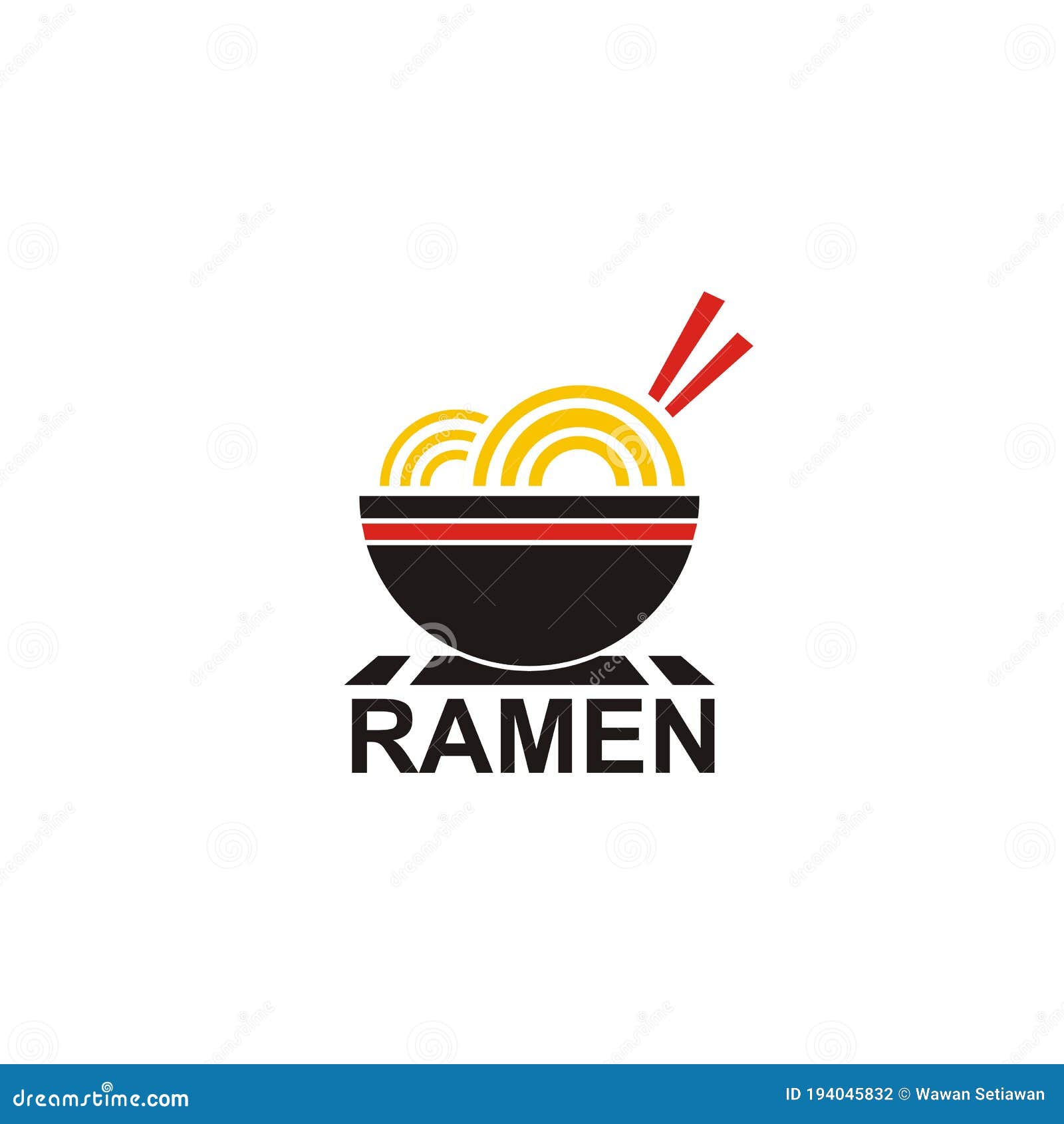 Ramen Logo Design Vector - Japanese Food - Fast Food Stock Vector ...