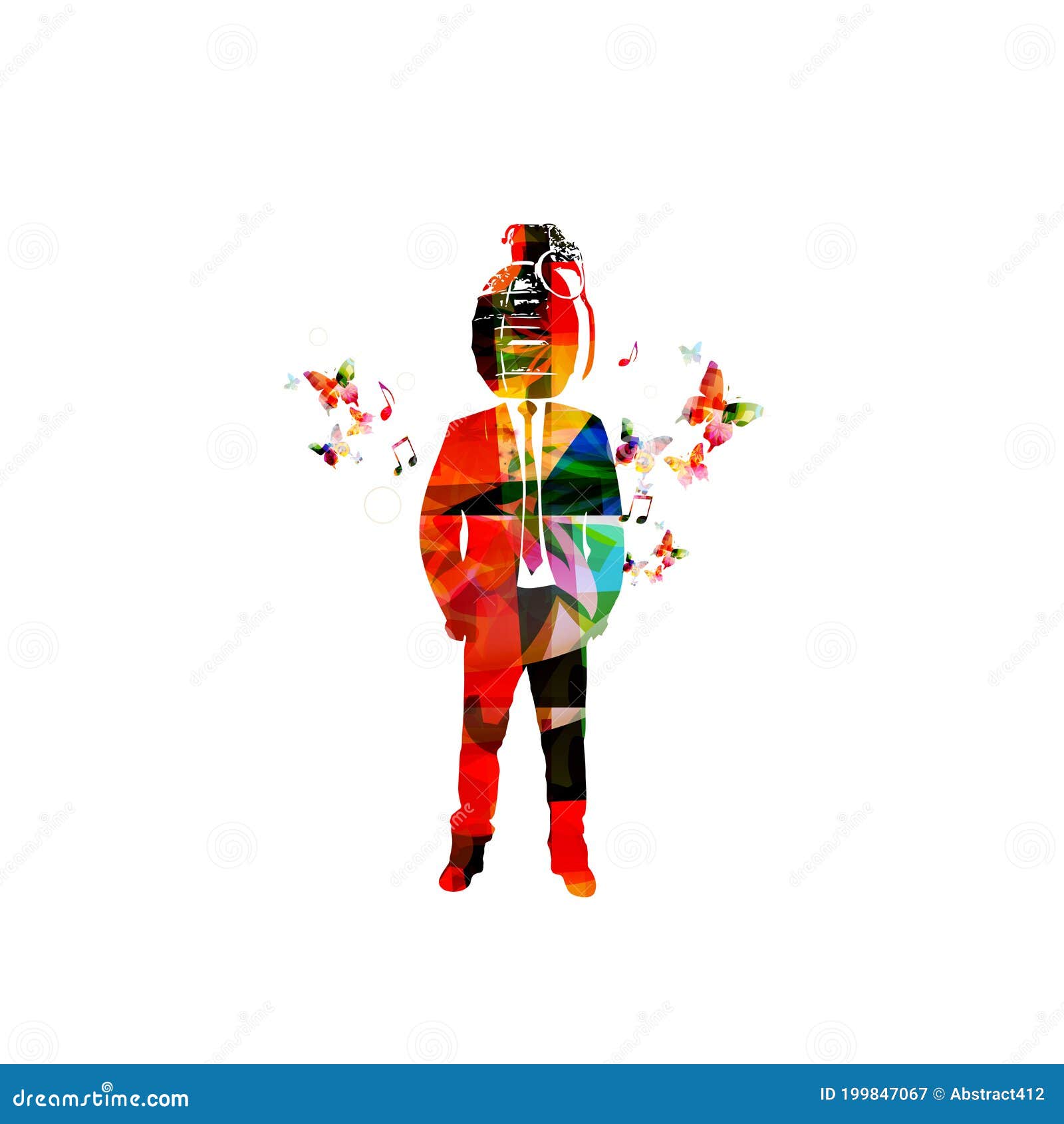 Bomb Head Postman Vector. Cartoon Character | CartoonDealer.com #249912252