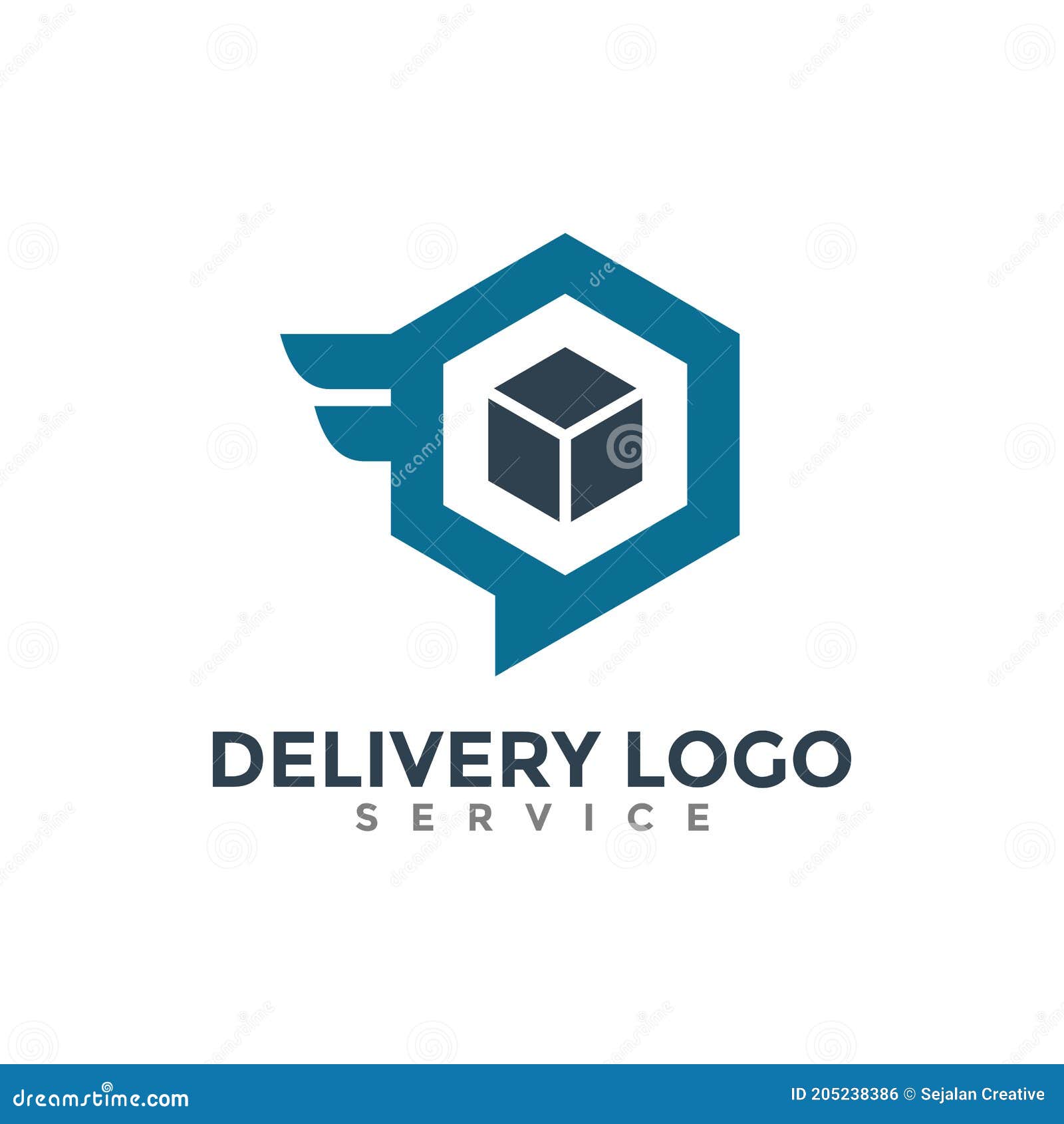 Fast Delivery Services Logo Design Template Stock Vector - Illustration ...
