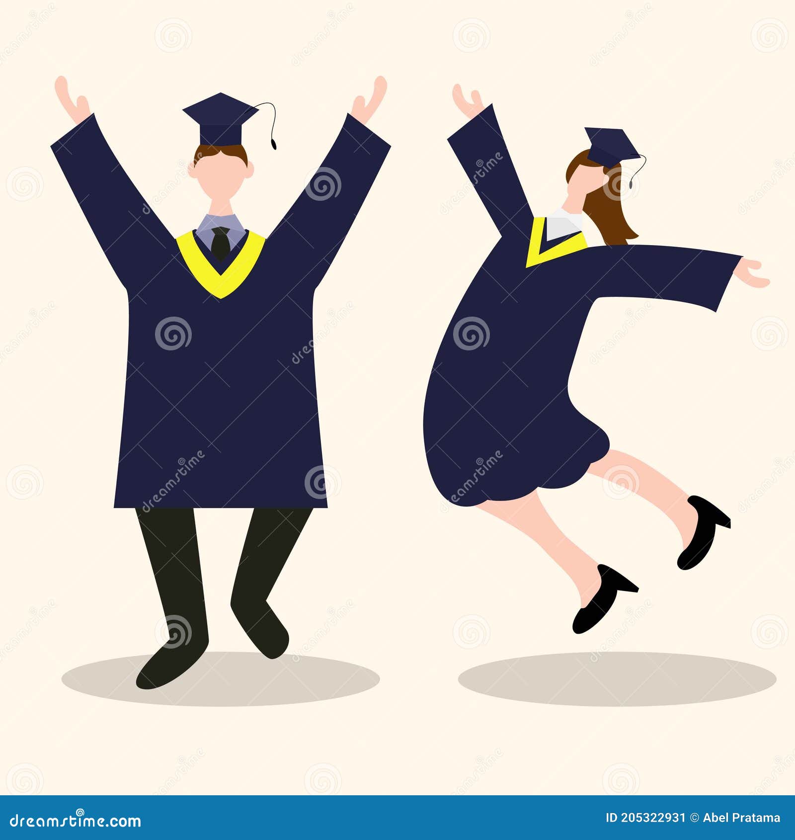 Graduated Illustration Vector Design Stock Vector - Illustration of ...