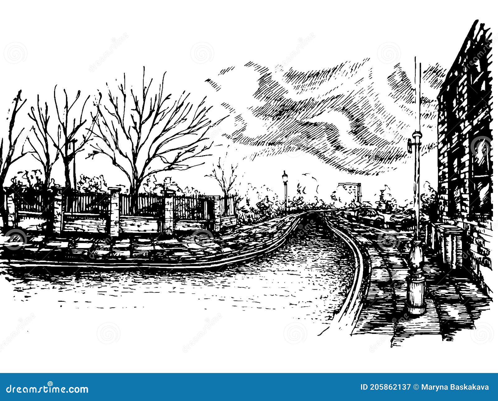 Vector Sketchy Line Art Doodle Cartoon Set Of Objects And Symbols ...