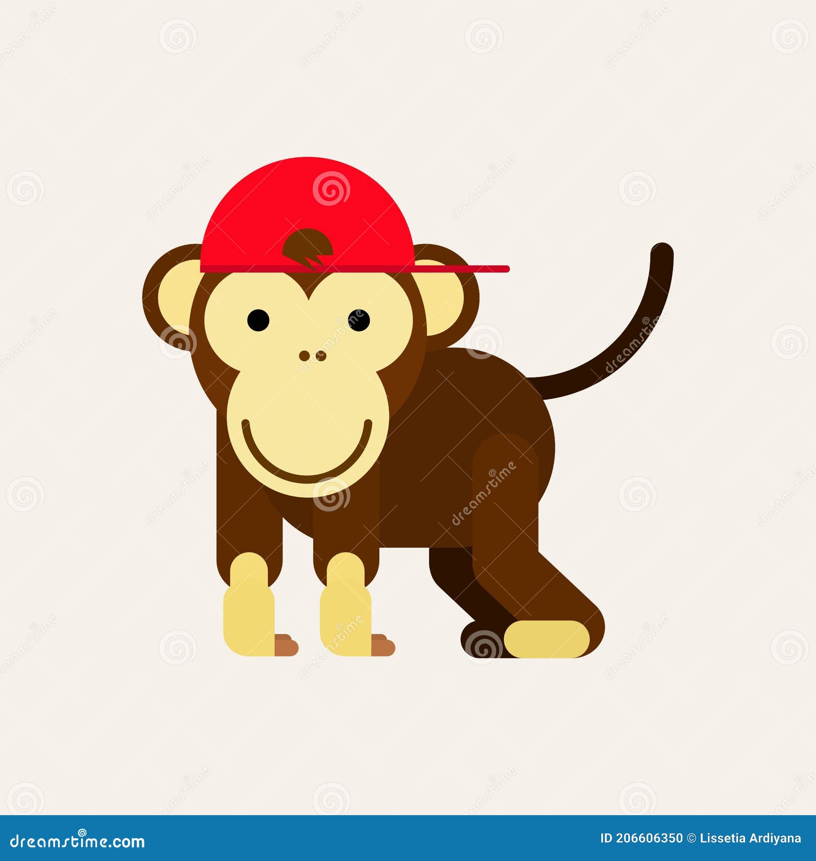 Basic RGB animal stock vector. Illustration of head - 206606350