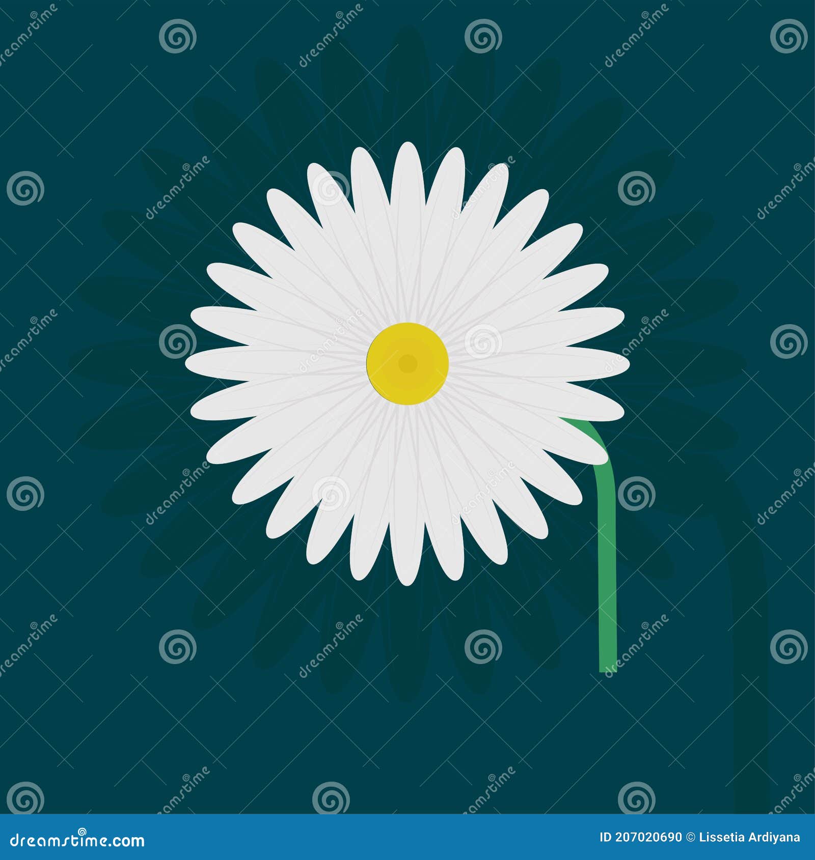 Basic RGB flower stock vector. Illustration of mascot - 207020690