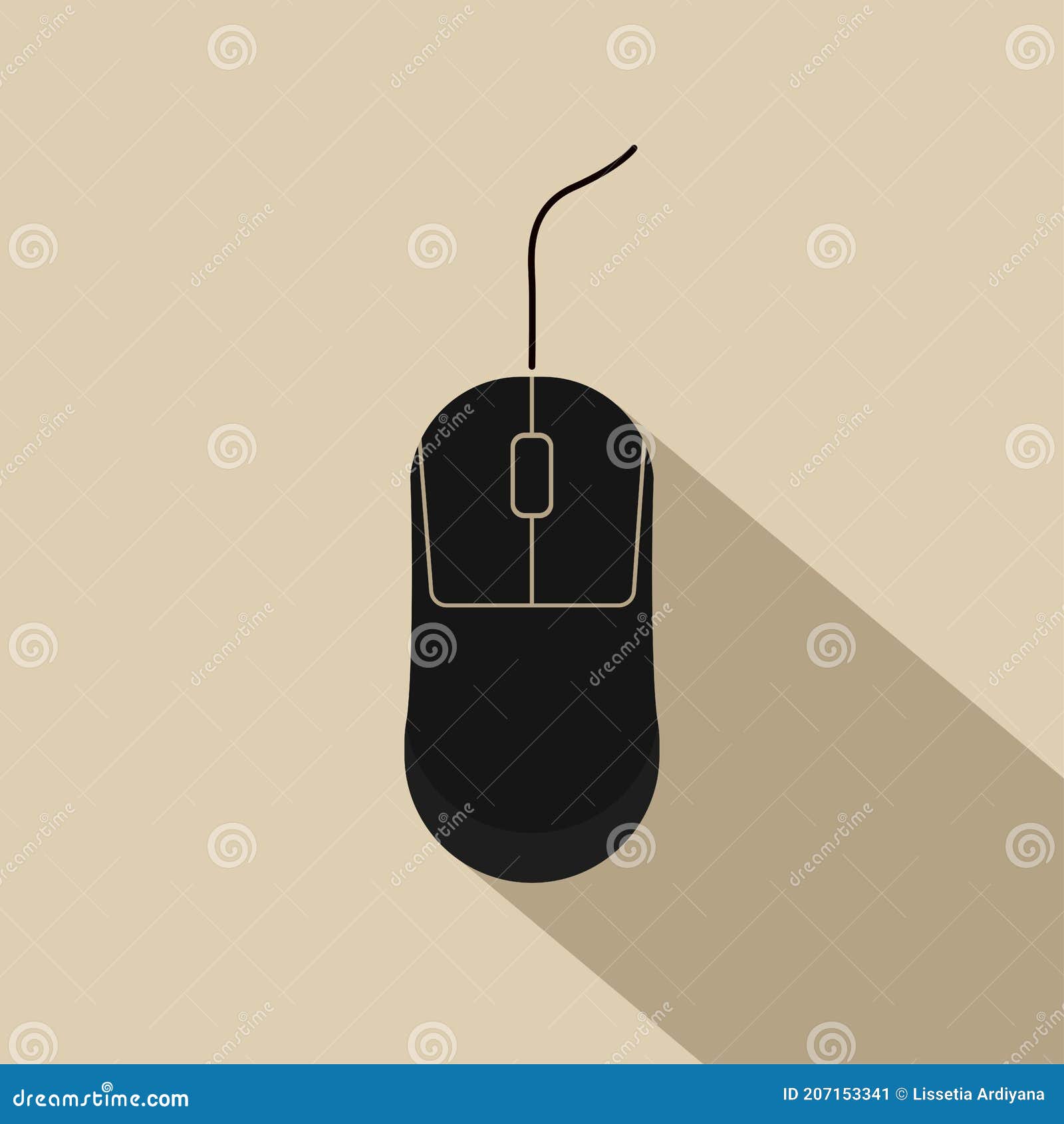 Basic RGB technology stock vector. Illustration of mouse - 207153341