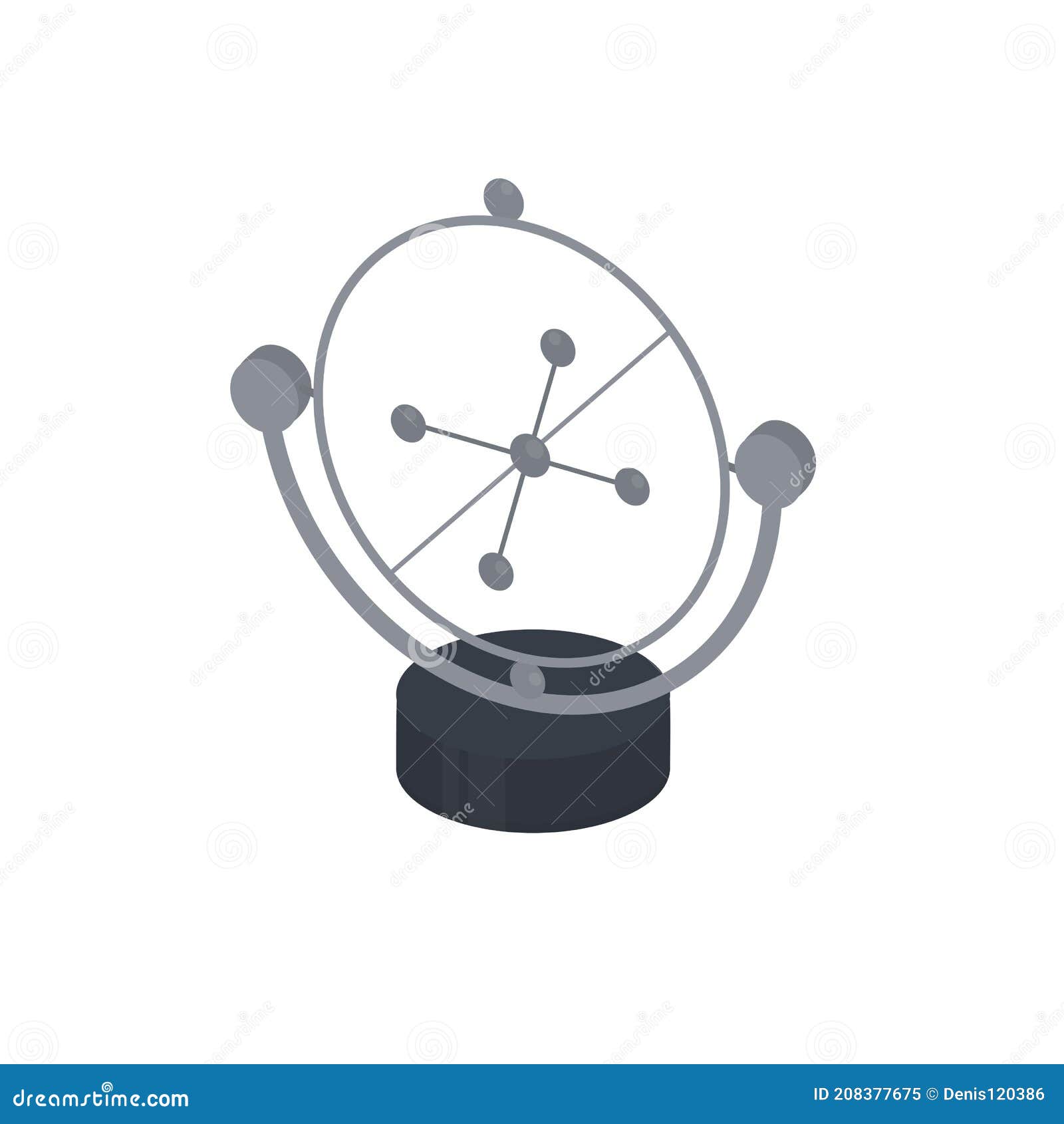 Physics - Oscillations And Waves Phenomena Cartoon Vector ...