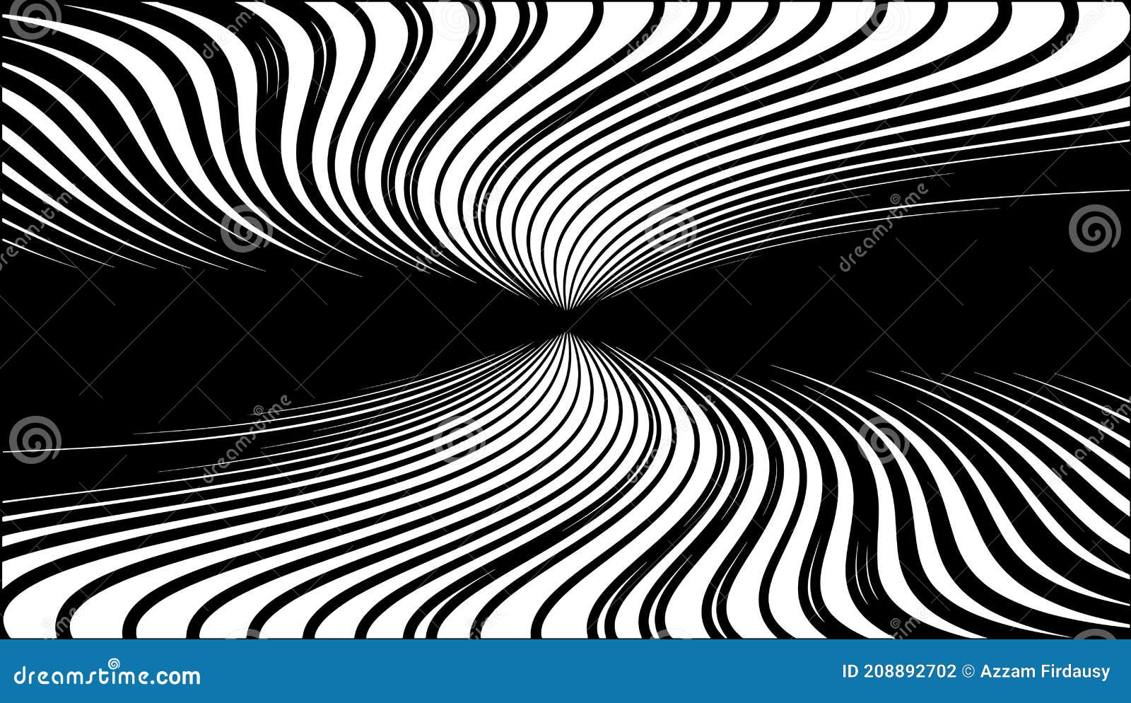 Curved Virtual Tunnel With Green Neon Lines. Design. Dive Into Matrix ...