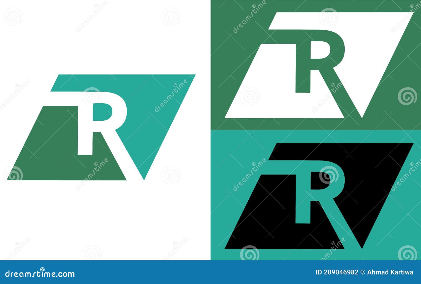 Logo Vector Graphic of Letter R Type Perfect for Logo Company or Icon ...