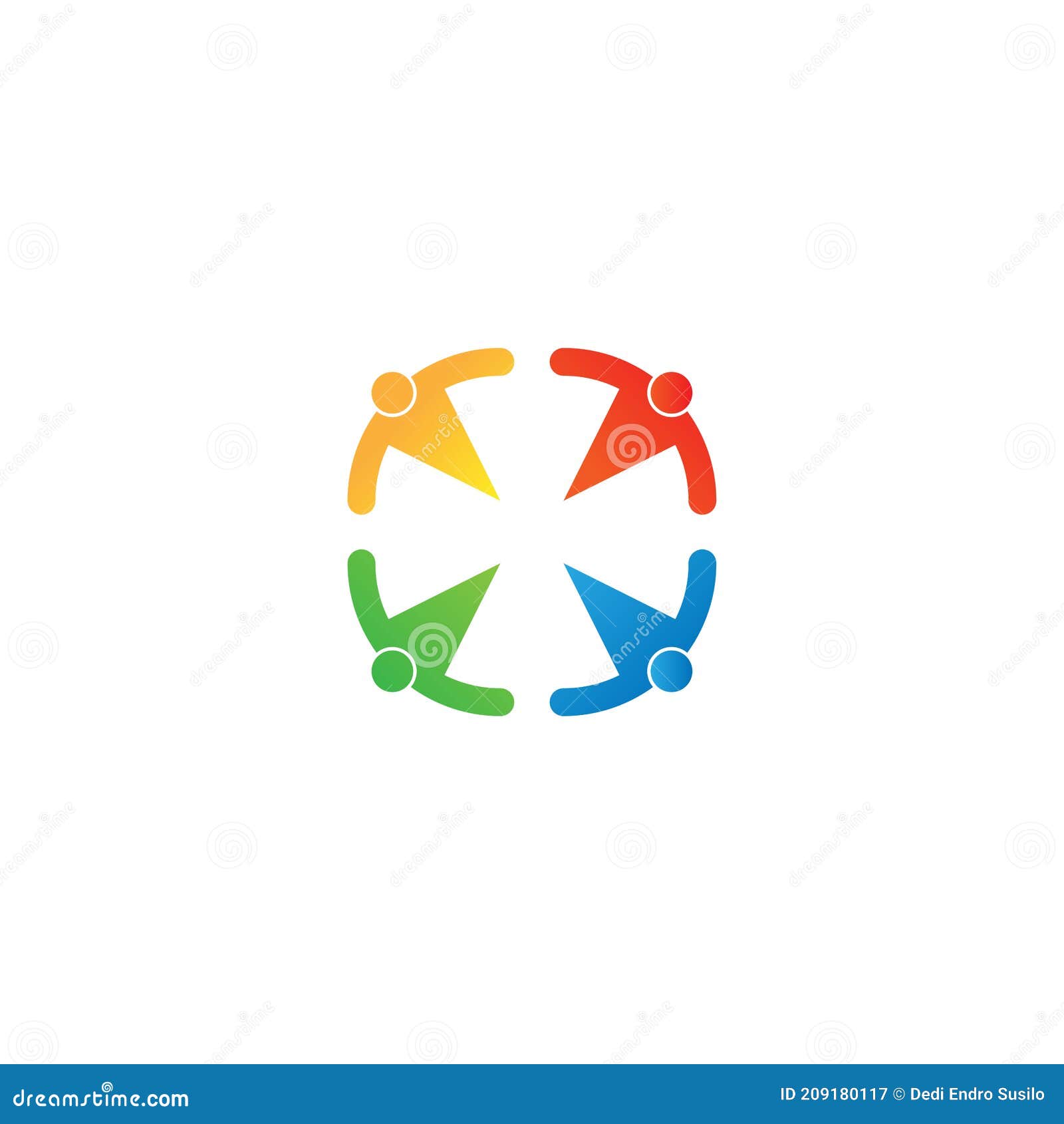 These Are Symbols, Icons, Logos, Teamwork, Cooperation, Meetings ...