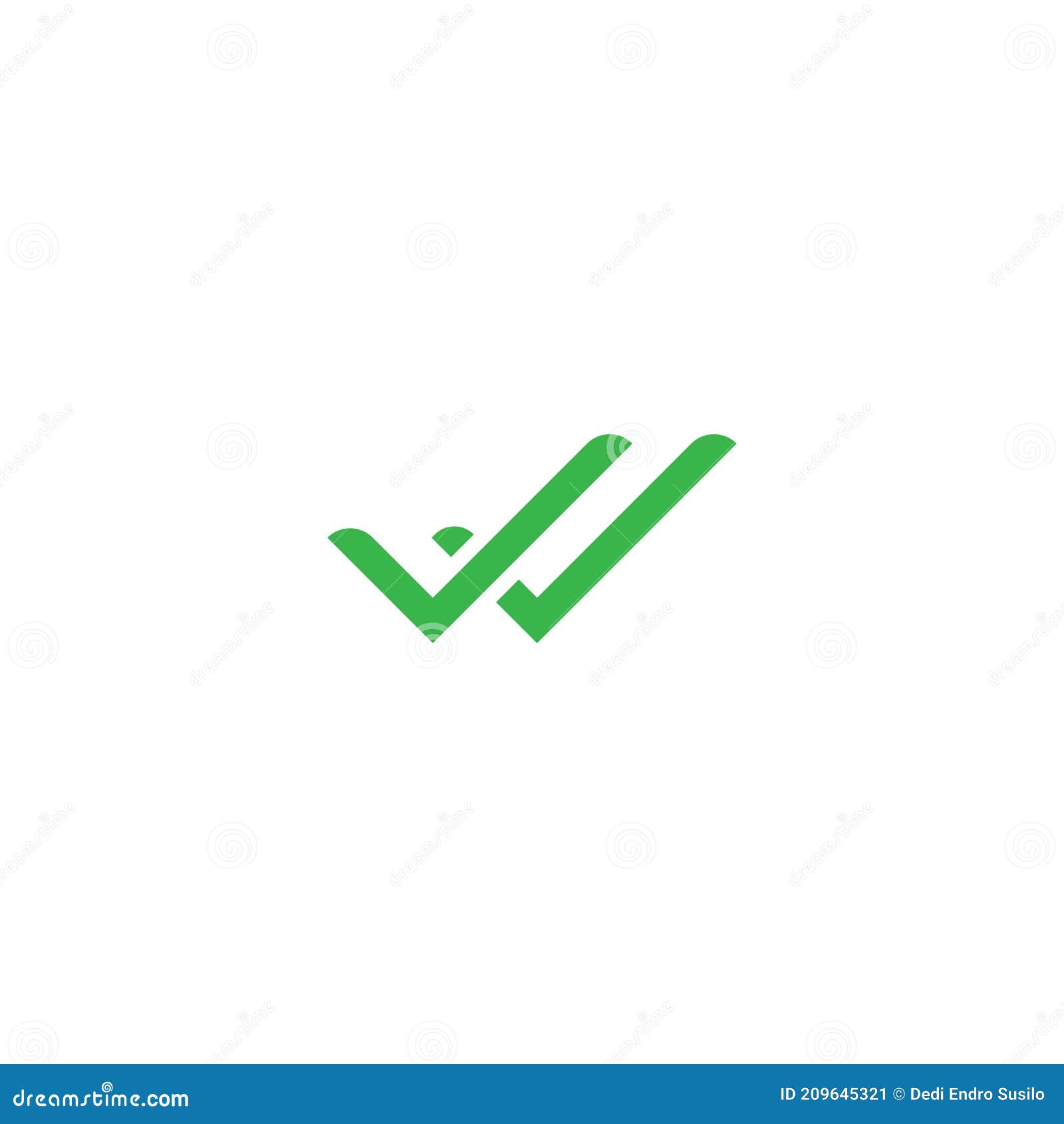 Logos, Symbols, Icons, Tick, Accepted, Approved. Stock Vector ...