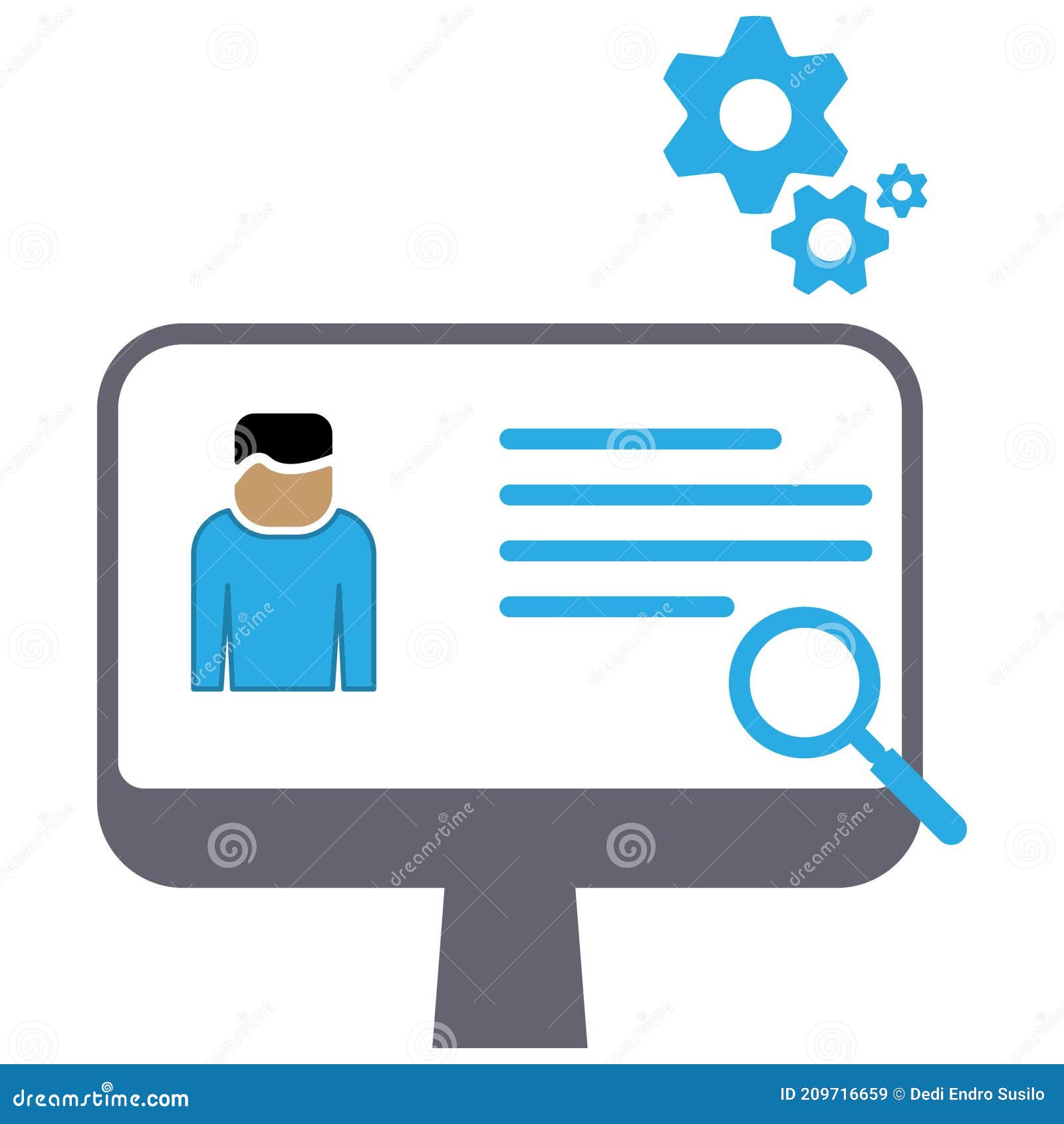 It is an Illustration, Symbol, Logo, Icon, Computer, Data Search ...