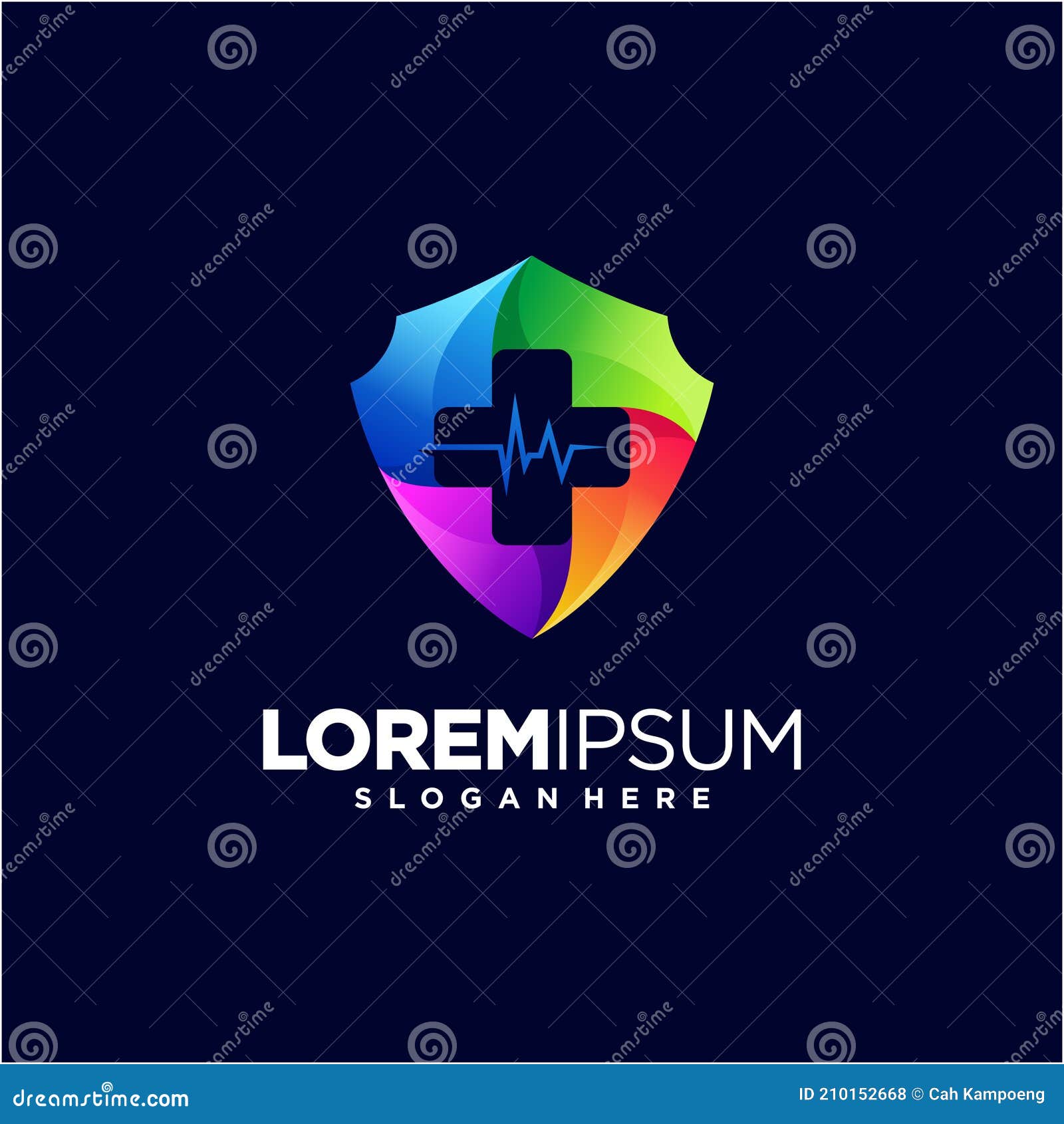 Colorful Health Abstract Logo Stock Vector - Illustration of love ...