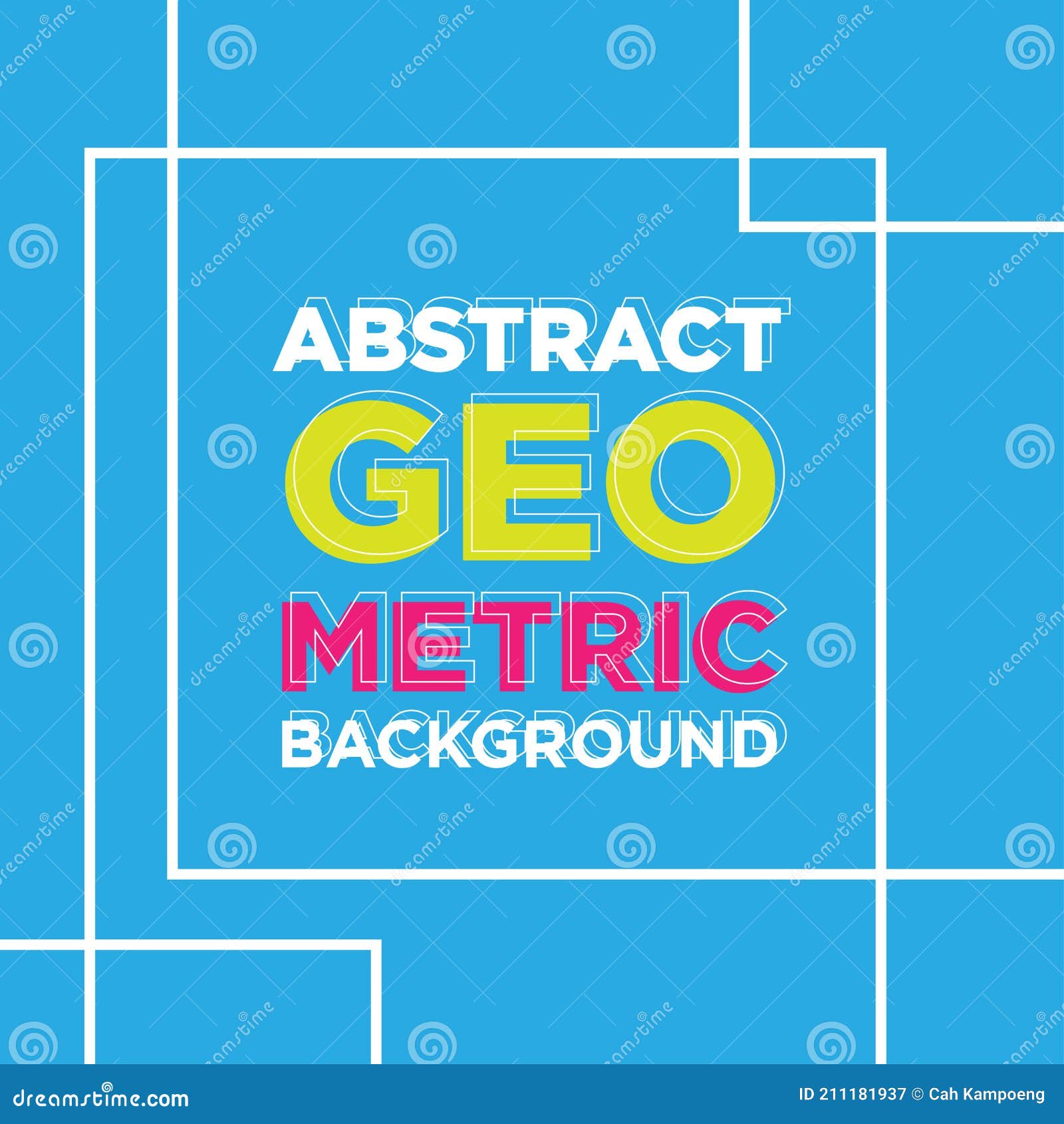 Flat Design Modern Simple Geometric Elements. Stock Vector - Illustration of geometry, flat ...