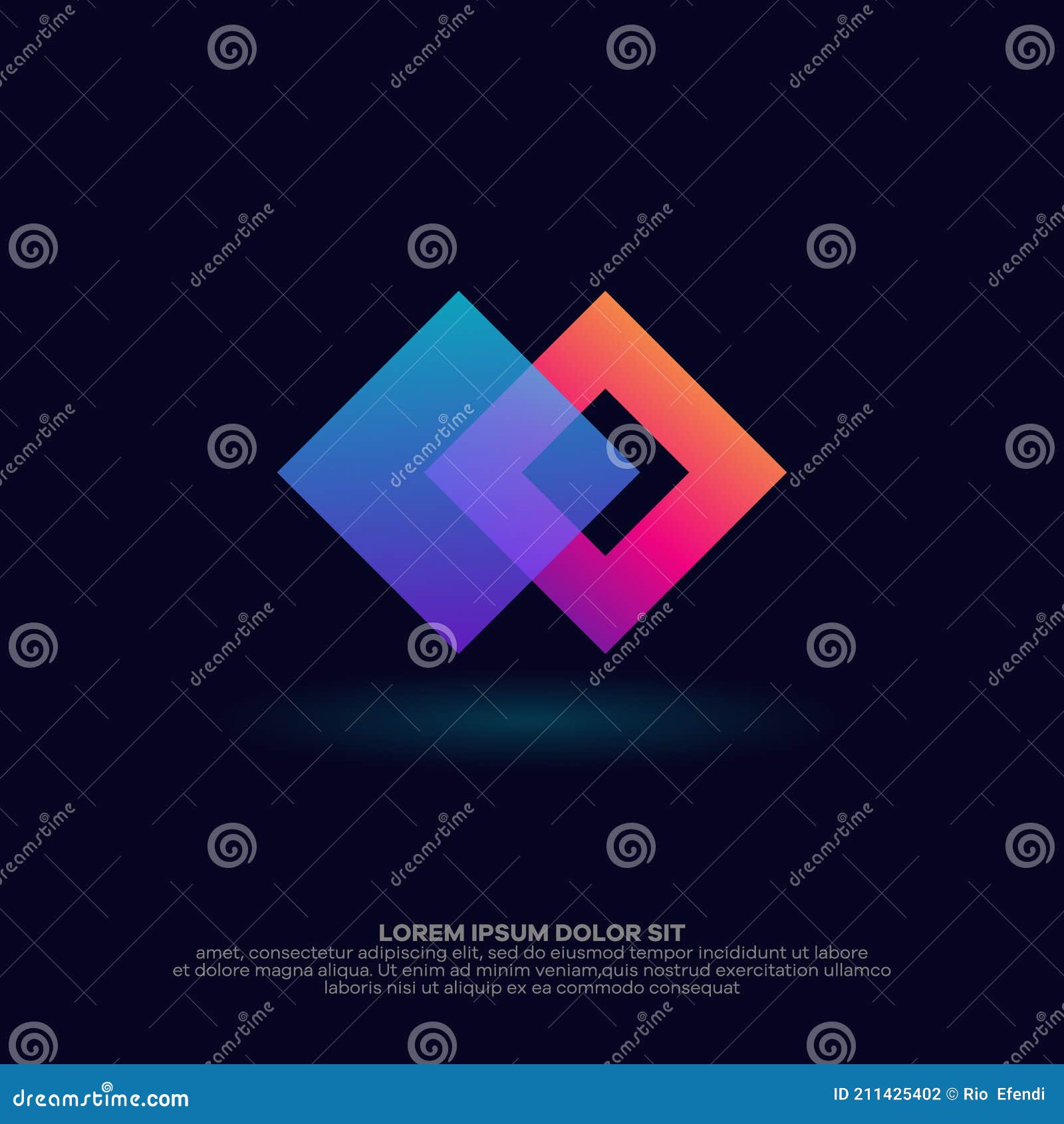 Trend Vector Abstract Logo Design Elements Stock Vector - Illustration ...