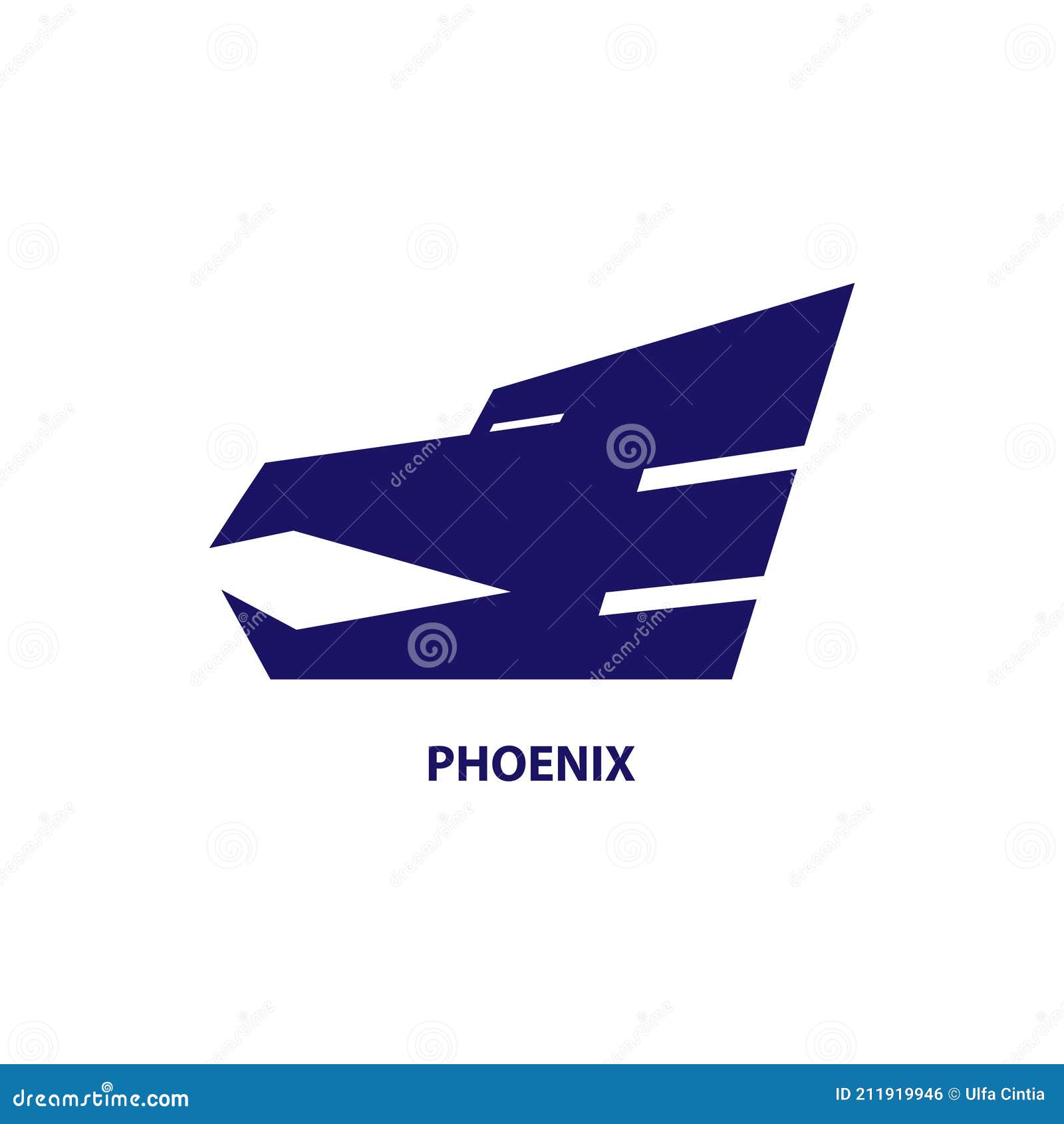 Abstract Phoenix Logo Inspiration. Modern Templates Stock Vector ...