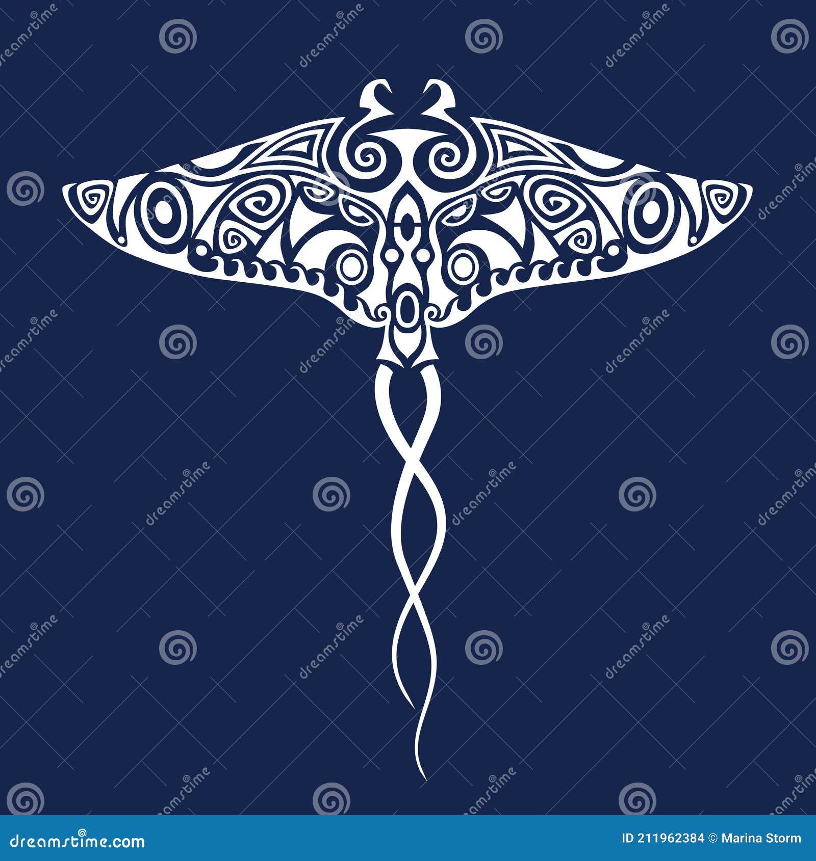 Manta Ray Illustration, Drawing, Engraving, Ink, Line Art, Vector ...