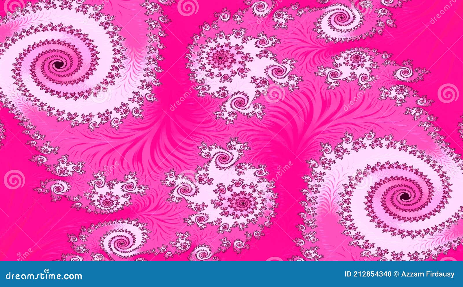 Spiral Pattern Design with Pink Colored Background Stock Illustration ...