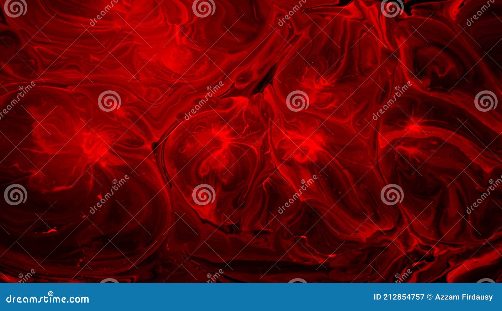 Red Water Paint with Abstract Pattern Stock Illustration - Illustration ...