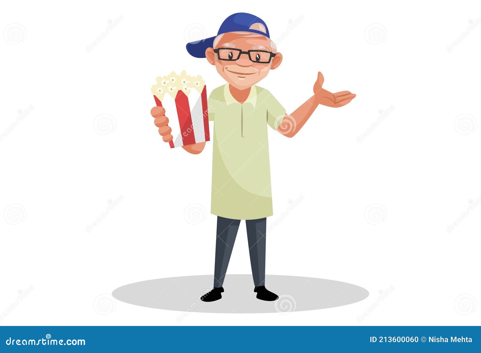 Movie Director Vector Cartoon Illustration Stock Vector - Illustration ...