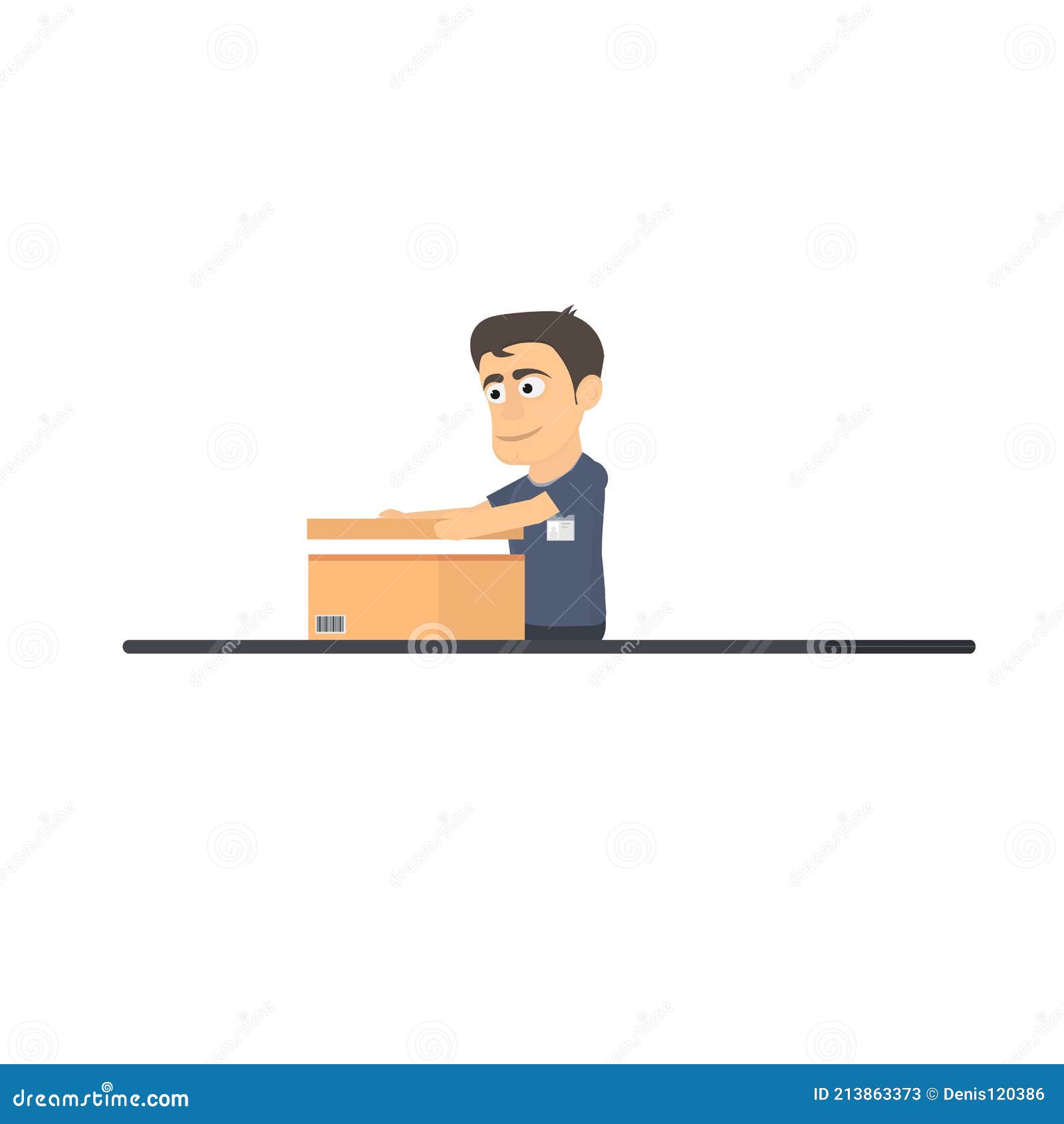 Packer Cartoons, Illustrations & Vector Stock Images - 1998 Pictures to ...