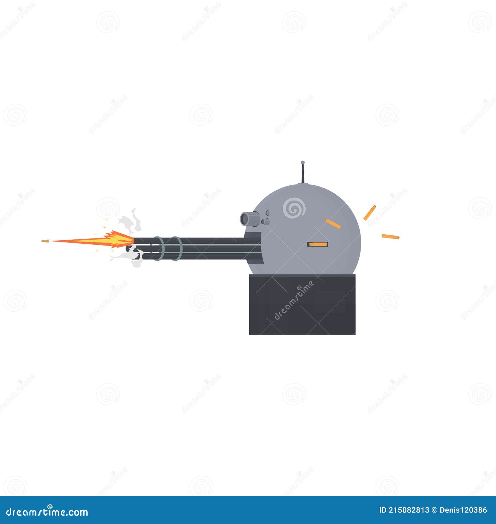 Weapon. Robotic Weapon System, Vector Illustration Stock Vector ...