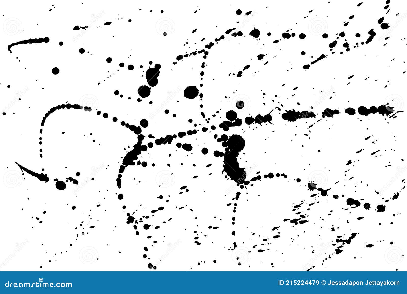 Ink splatter background stock vector. Illustration of brush - 215224479