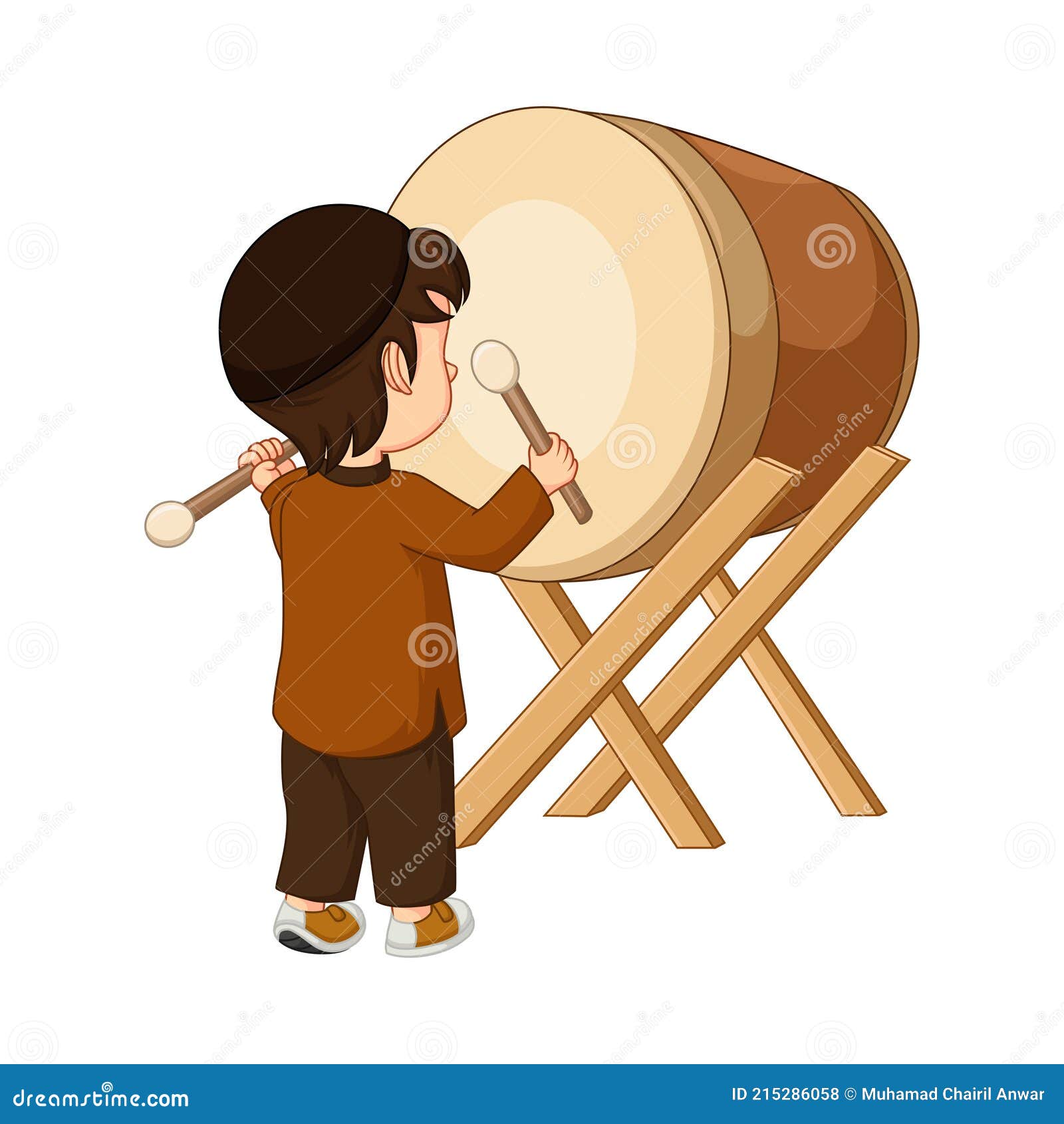 Cartoon Boy Hitting Finger Vector Illustration | CartoonDealer.com ...