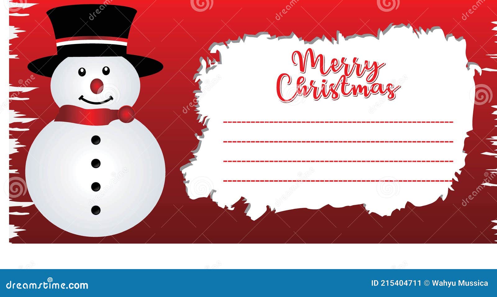 Vintage Christmas Poster Design with Santa Claus Id Card Stock Vector ...