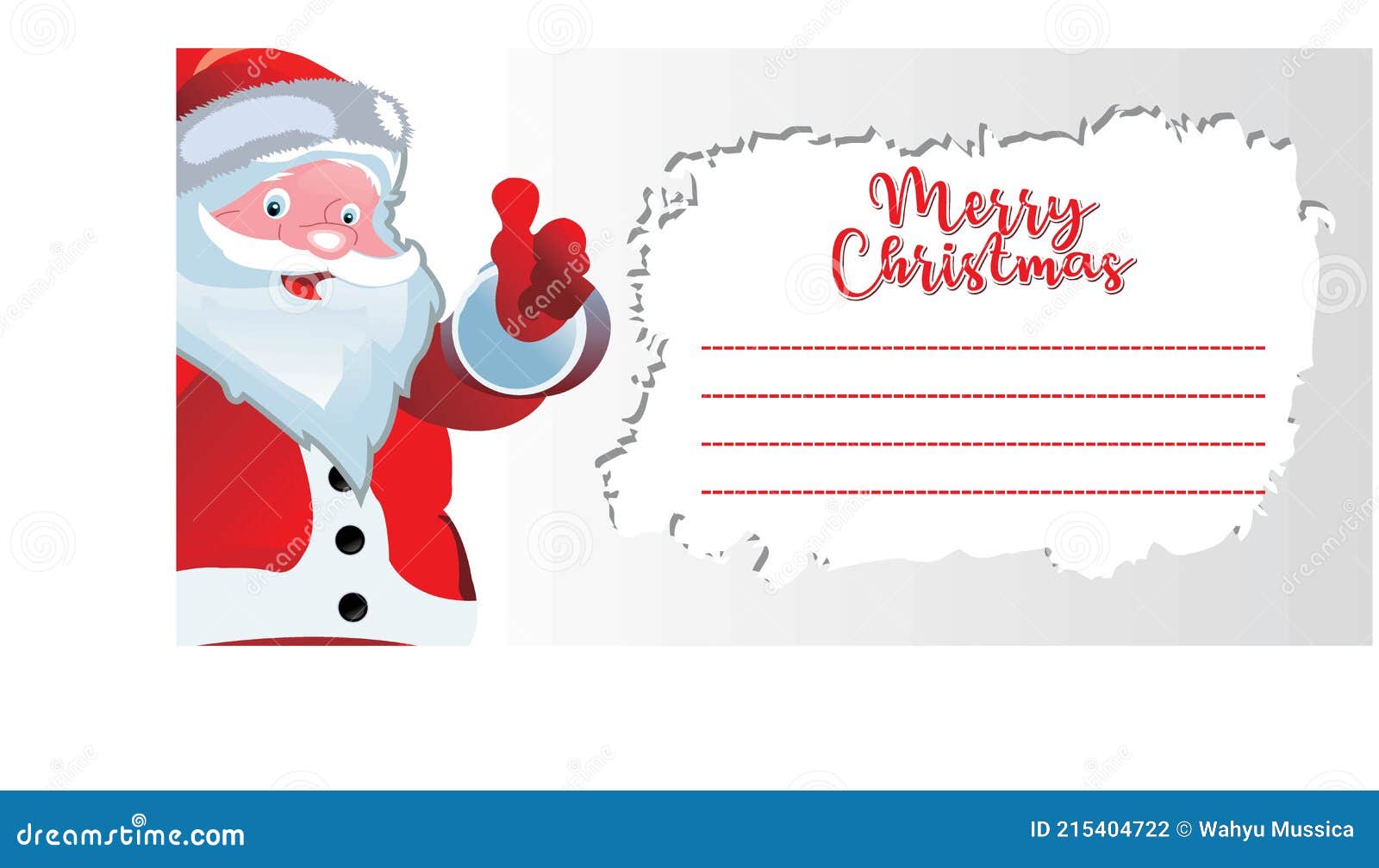 Vintage Christmas Poster Design with Santa Claus Id Car D Stock Vector ...