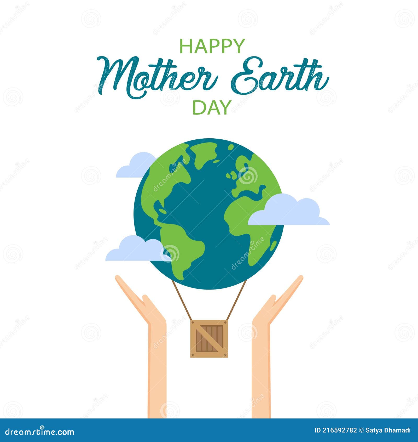 Earth Day. Eco-friendly Concept. Vector Illustration. Earth Day Concept ...
