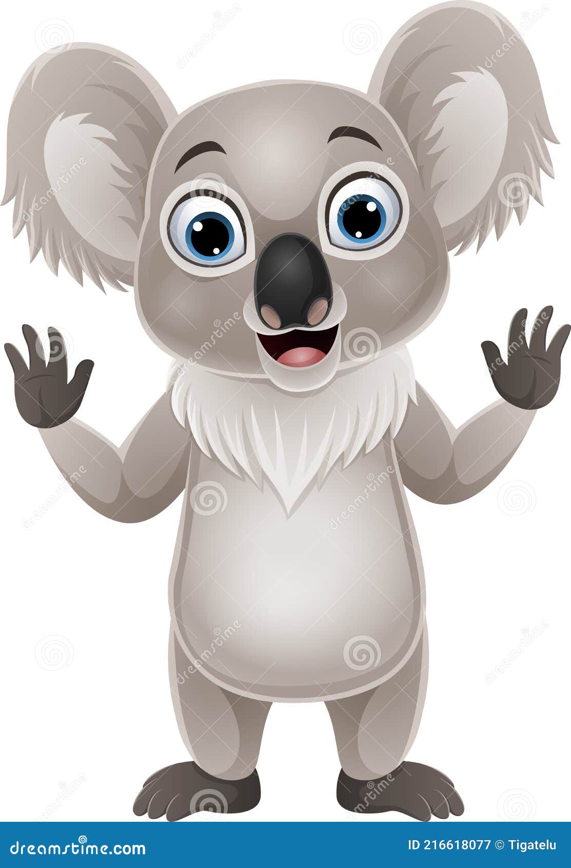 Funny Pig With Koala Illustration. Find 10 Differences. | CartoonDealer ...