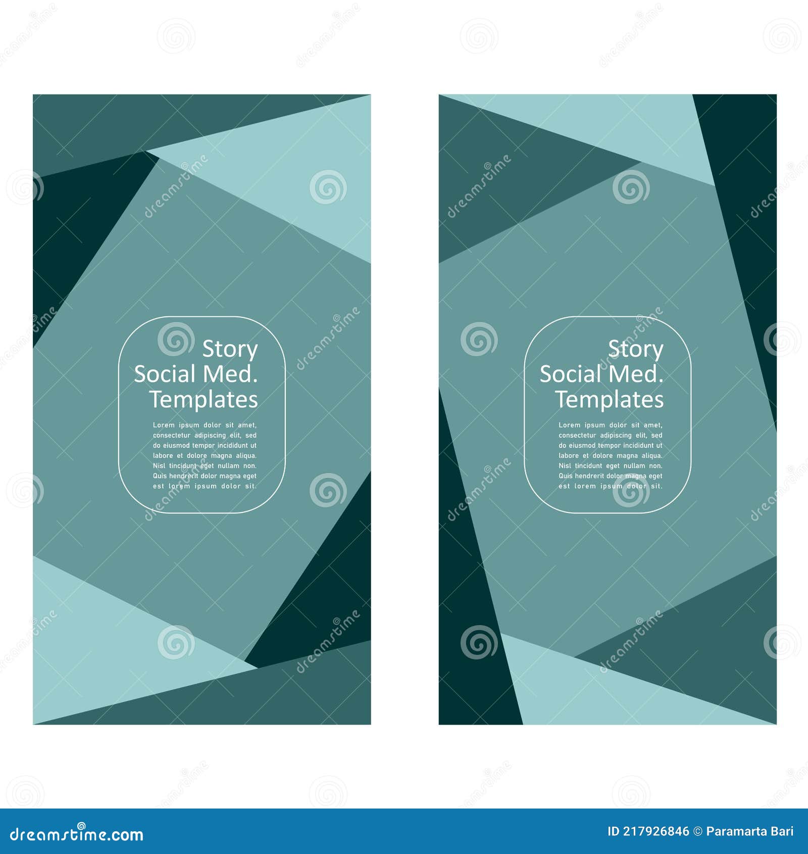 Text Background for Social Media Story with Cool Green Color Variations ...