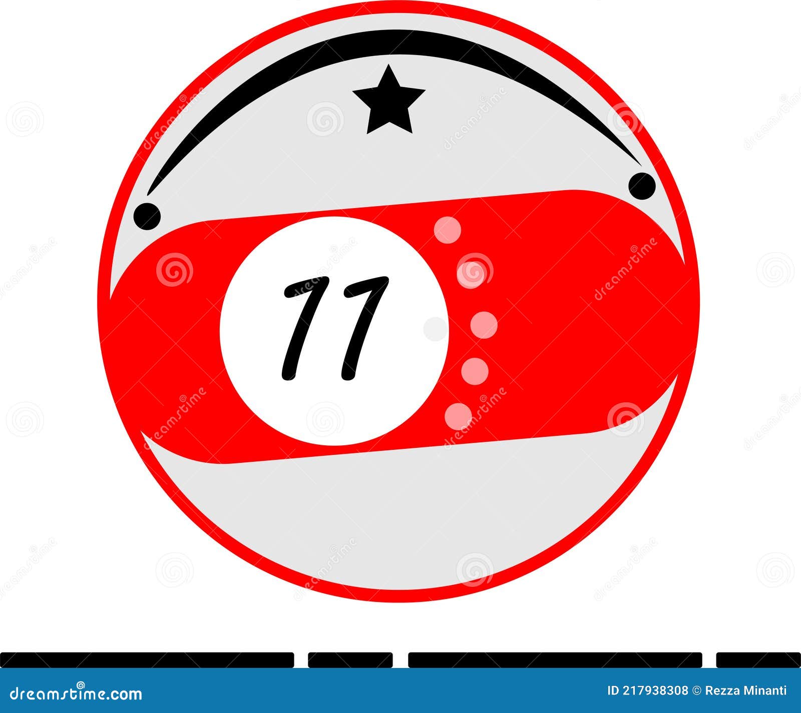 Vectors of the Number Eleven Stock Vector - Illustration of vector ...