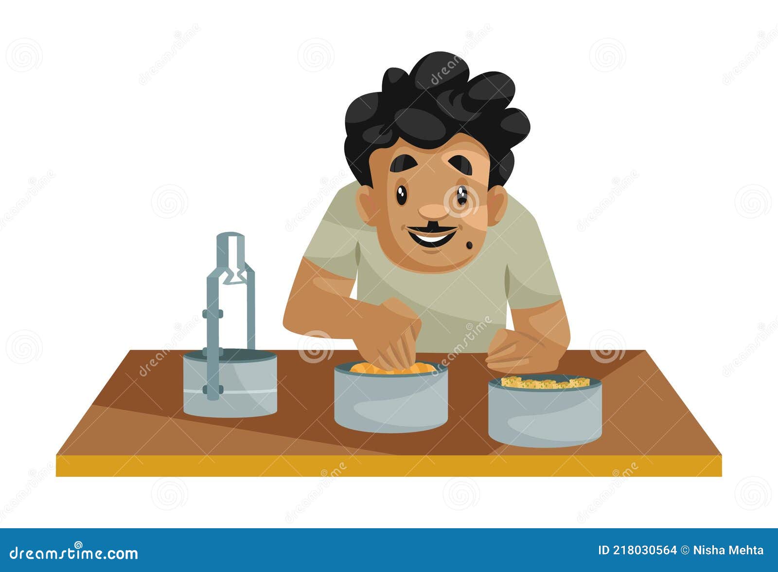 Tiffin Vector Icon On White Background. Flat Vector Tiffin Icon Symbol ...