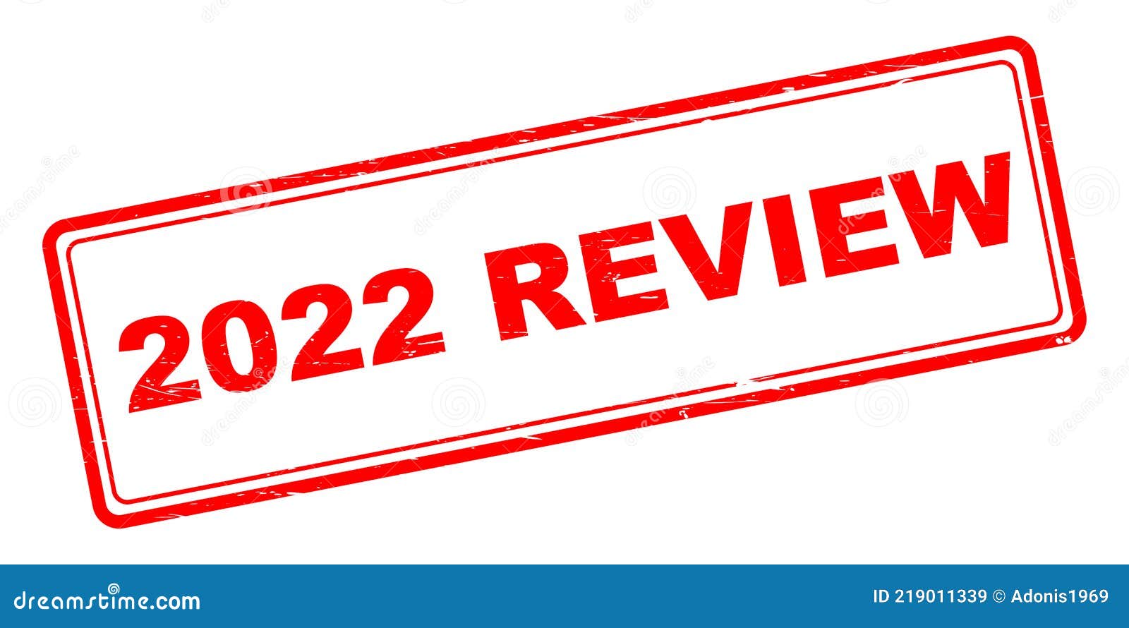 2022 review stamp stock illustration. Illustration of 2022 - 219011339
