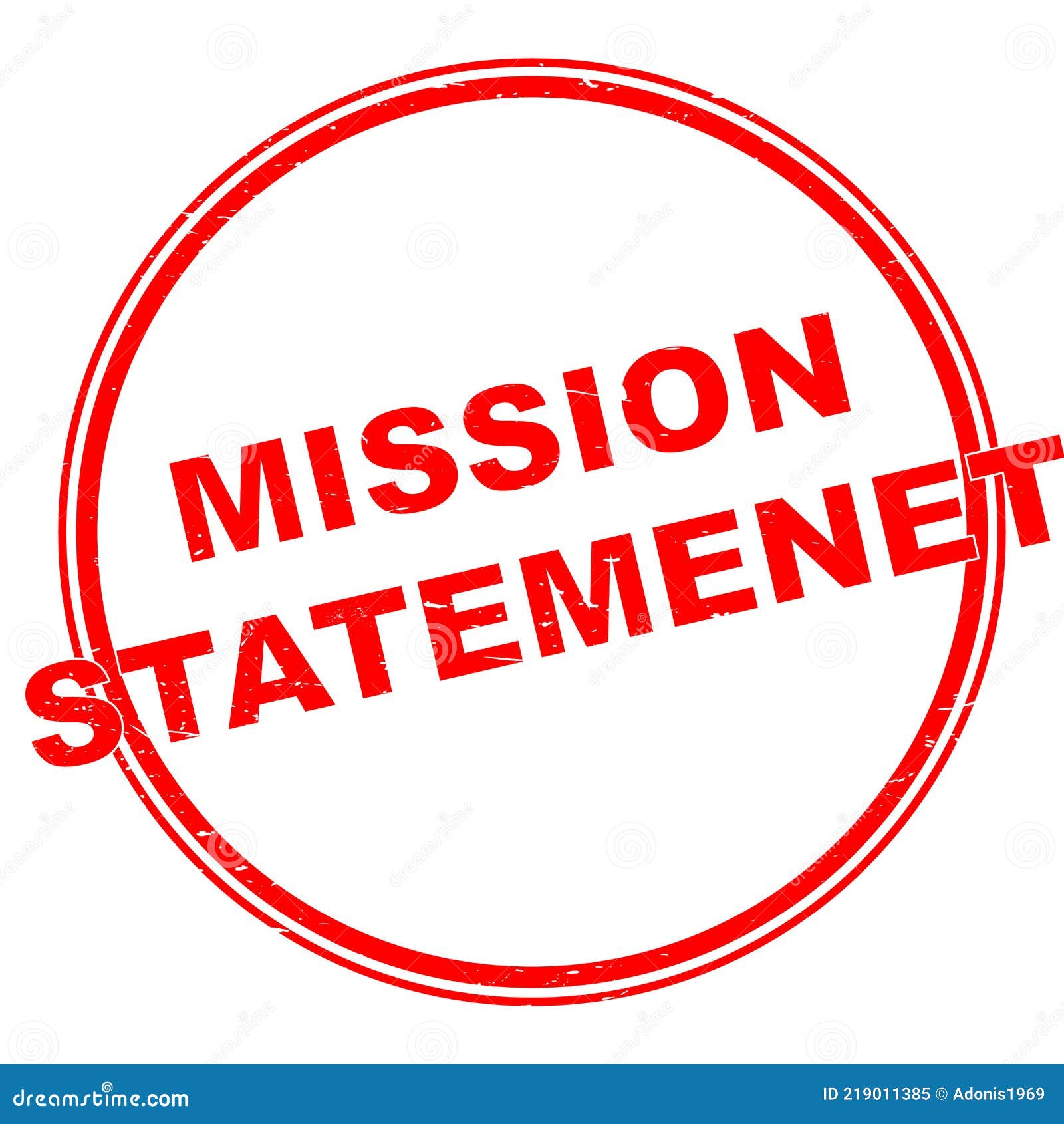 Mission statement stamp stock illustration. Illustration of vision ...
