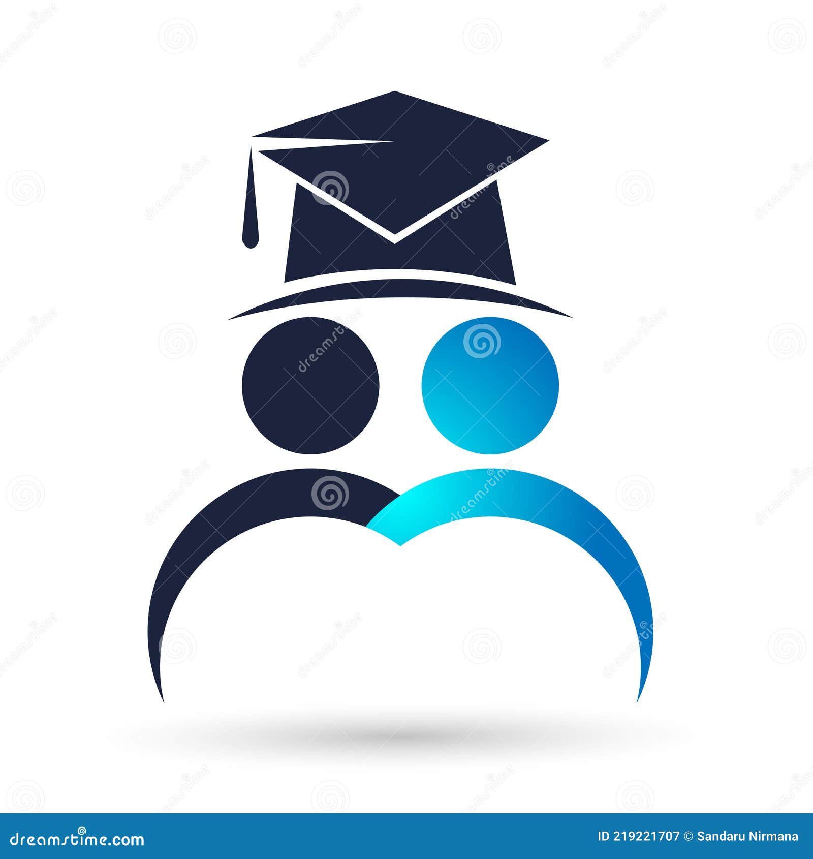 Globe Education Graduates Hand People World Logo Icon Successful ...