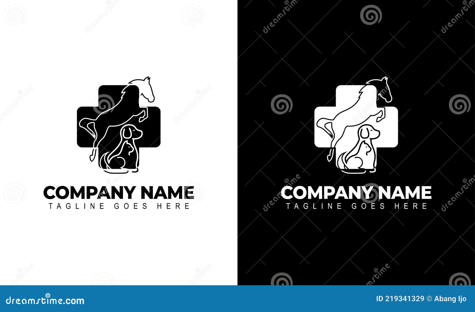 Animal Clinic. Vector Logo Design Template For Pet Shops, Veterinary ...